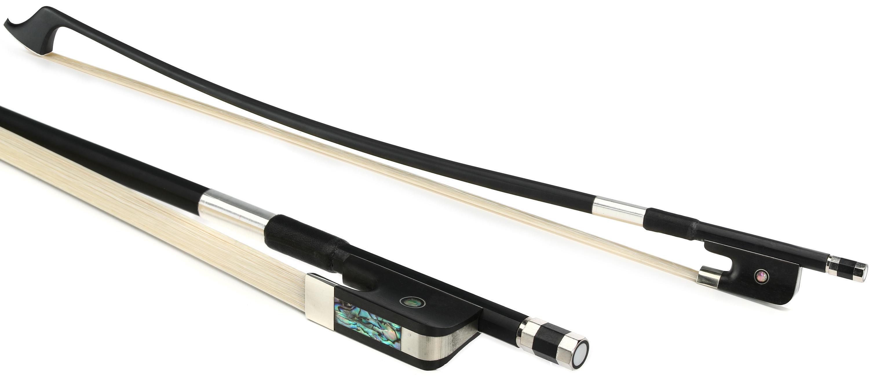 Howard Core 1088DB-F Fiberglass Double Bass Bow - French, 1/4 Size ...