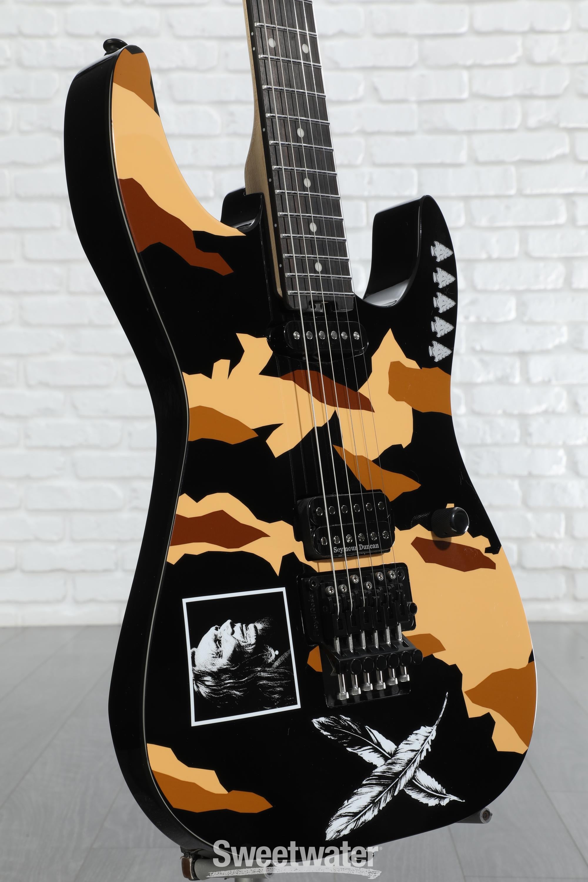 ESP LTD George Lynch Electric Guitar - Desert Eagle | Sweetwater