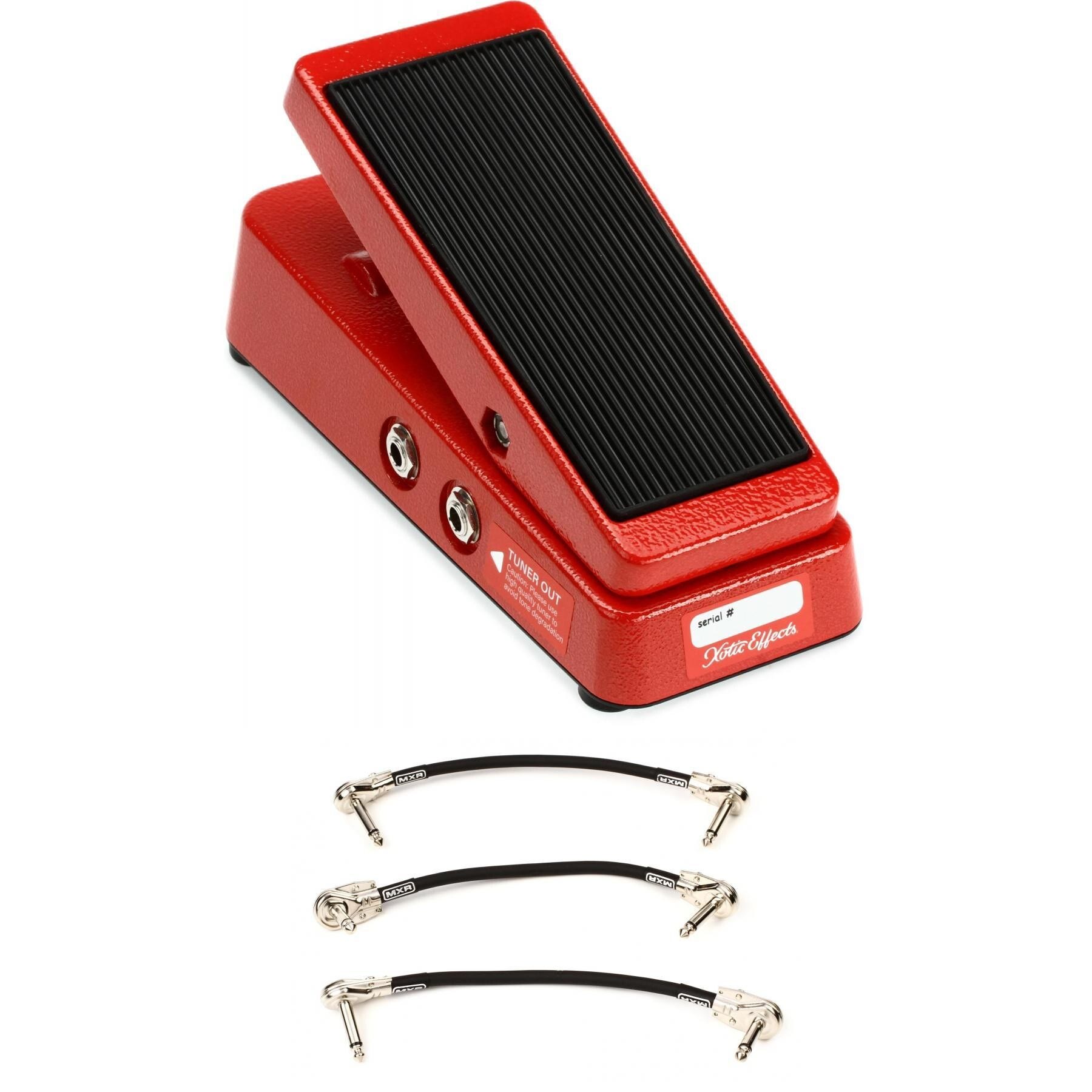 Xotic XVP-25K Low Impedance Volume Pedal with 3 Patch Cables | Sweetwater