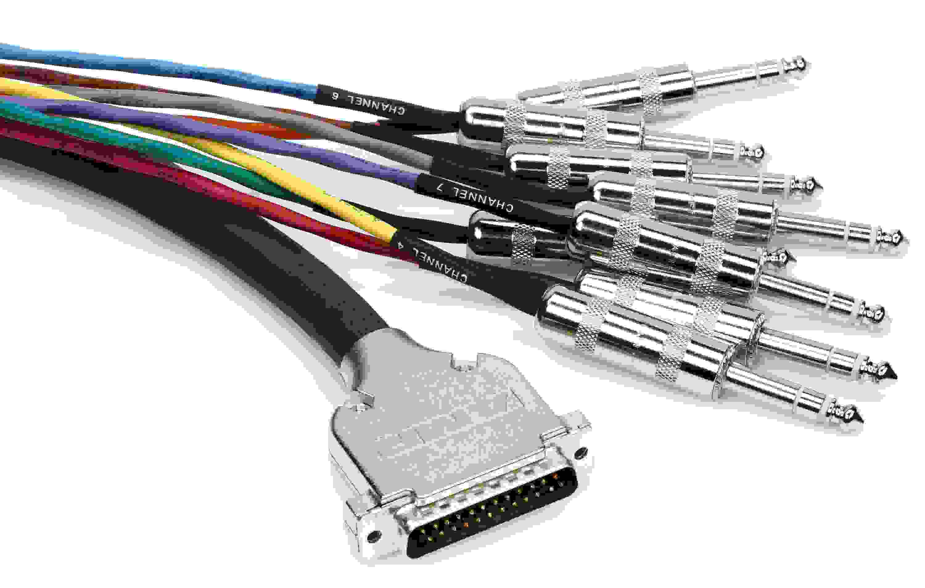 Switchcraft DB25M10TRS StudioPatch Series Breakout Cable - 10' | Sweetwater