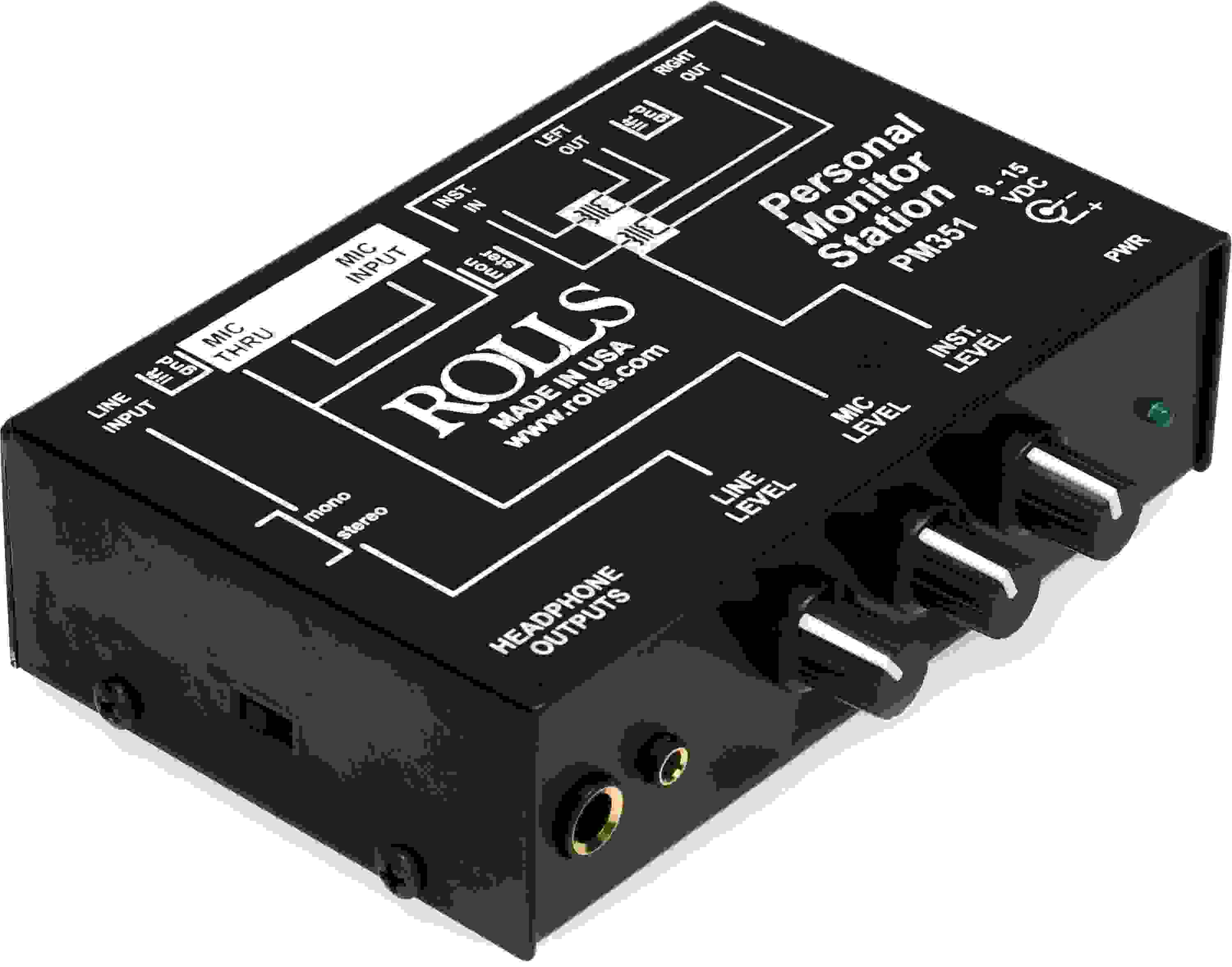 Rolls PM351 Personal Monitor System | Sweetwater