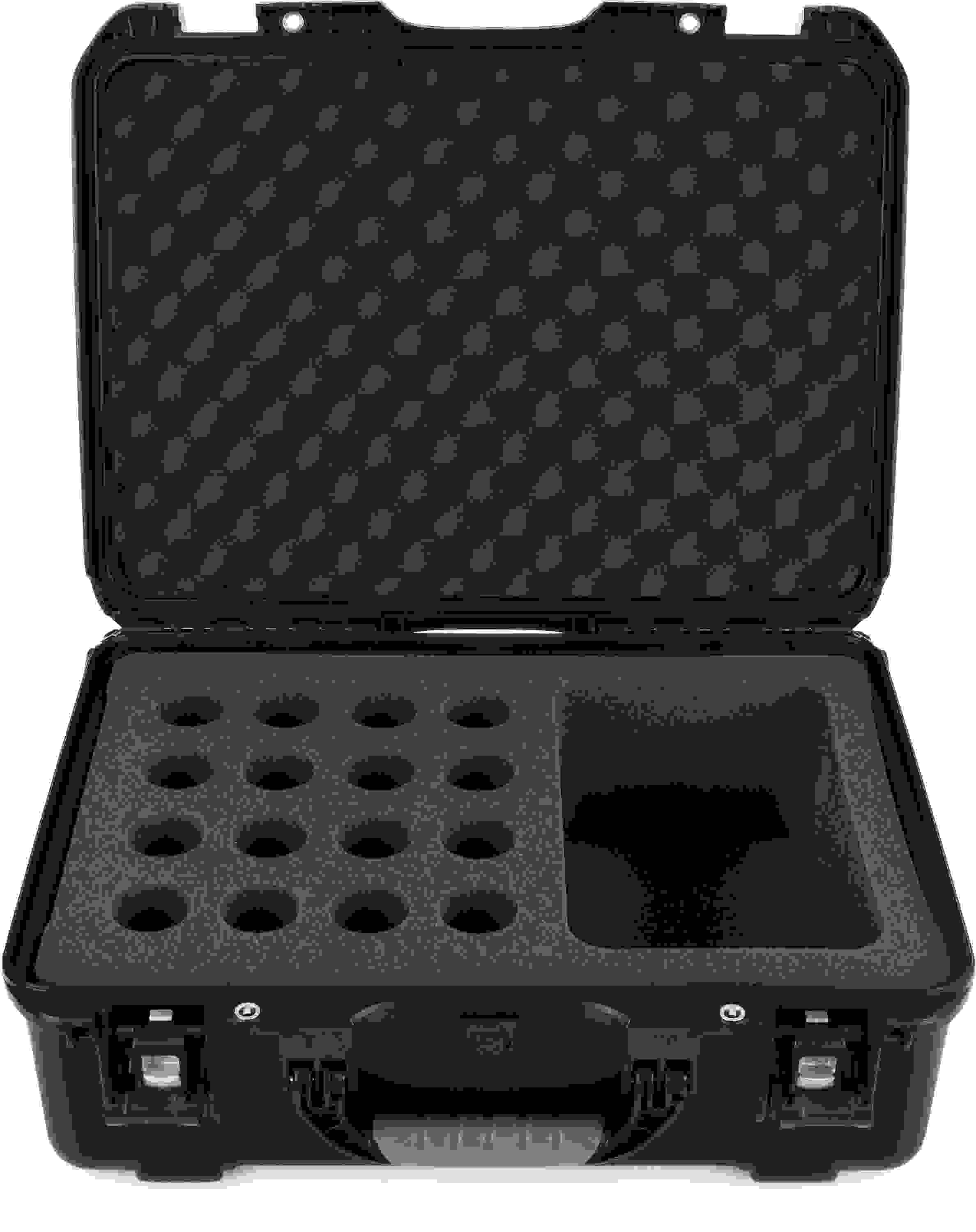 Gator GM-16-MIC-WP Waterproof Injection-molded 16 Microphone Case ...