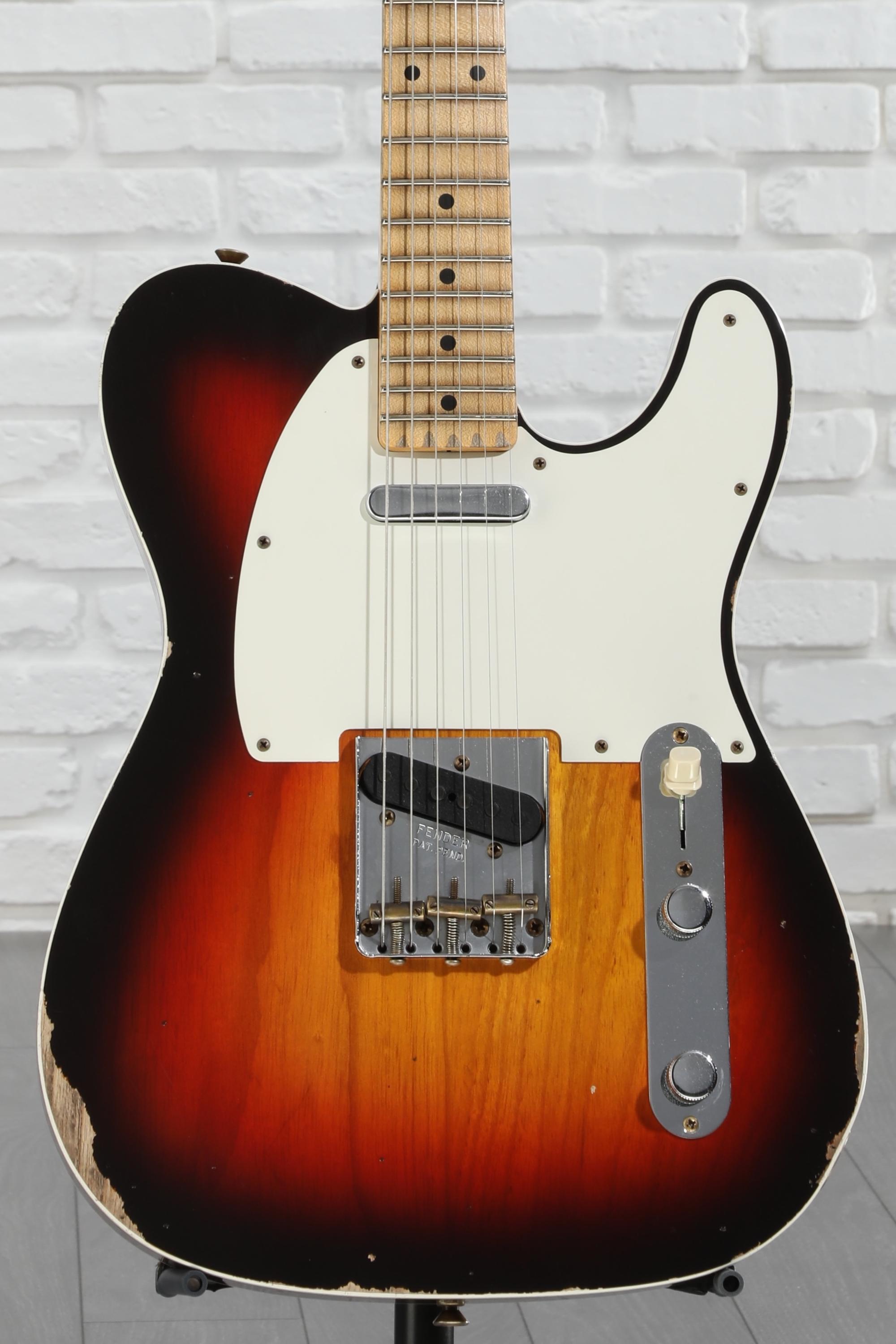 Fender Custom Shop '59 Telecaster Custom Relic - Wide-fade Chocolate 3 ...