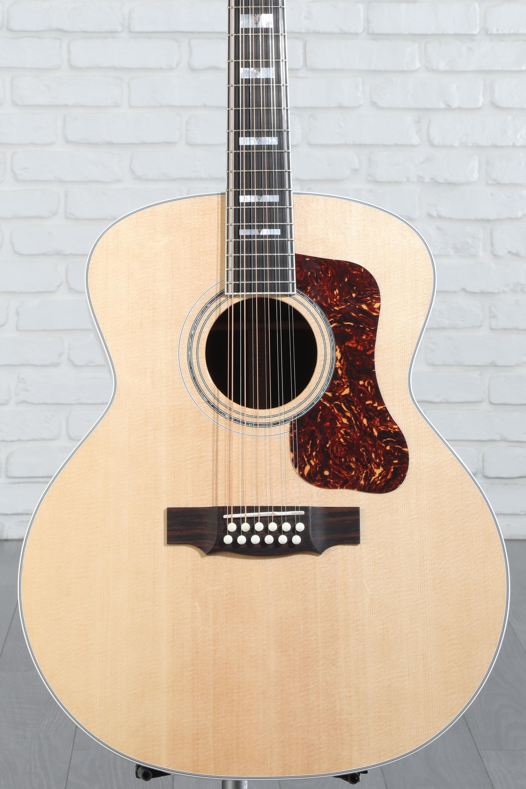 Guild F-512 12-string Acoustic Guitar - Natural | Sweetwater