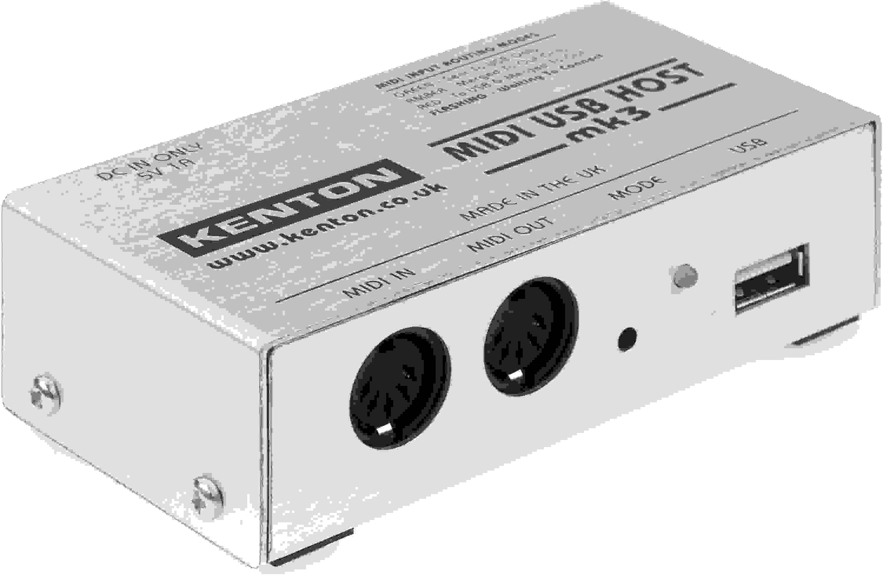 Kenton MIDI USB Host Mk3 USB Host to MIDI Converter | Sweetwater