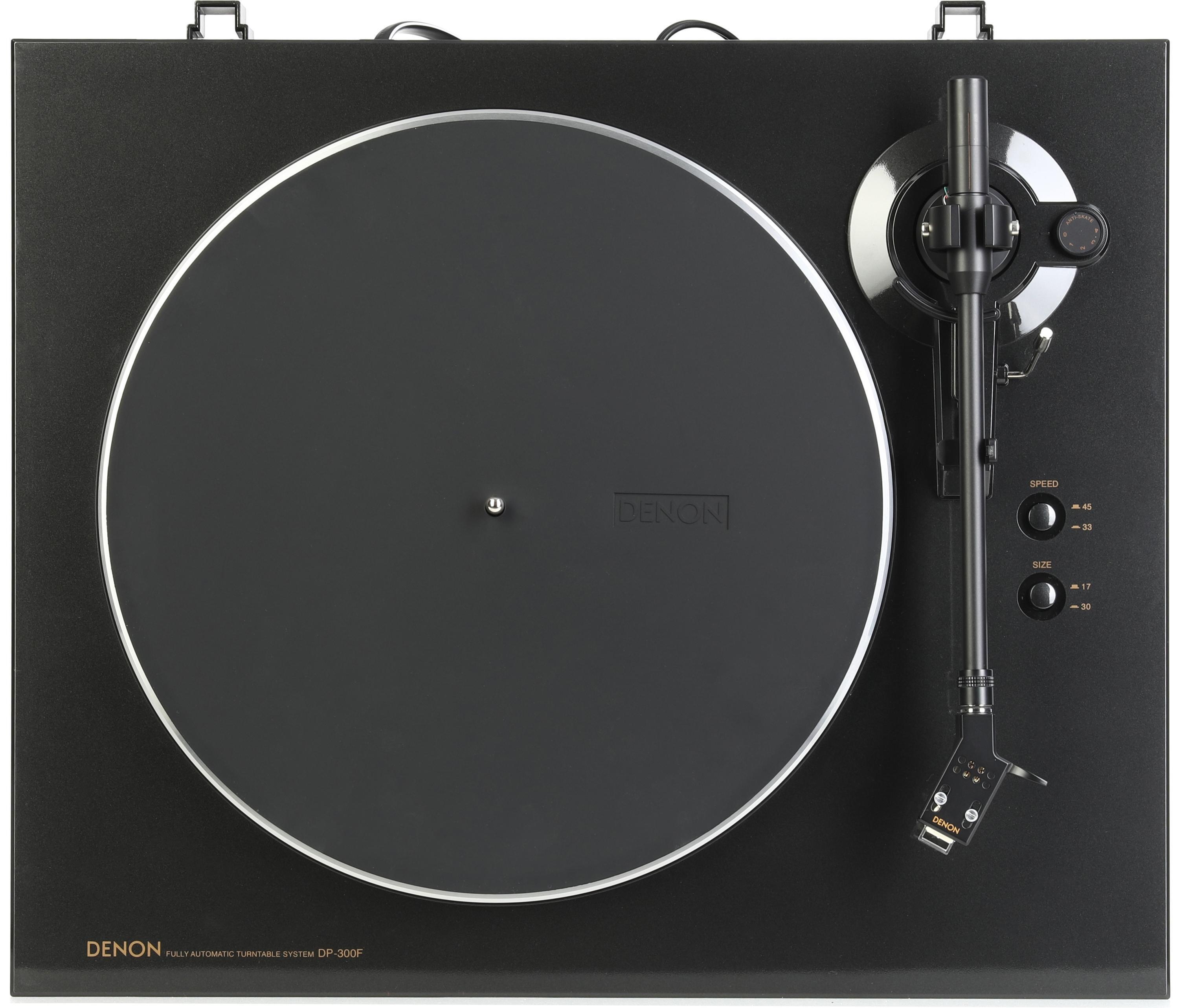 Denon DP-300F Fully Automatic Analog Belt-drive Turntable | Sweetwater