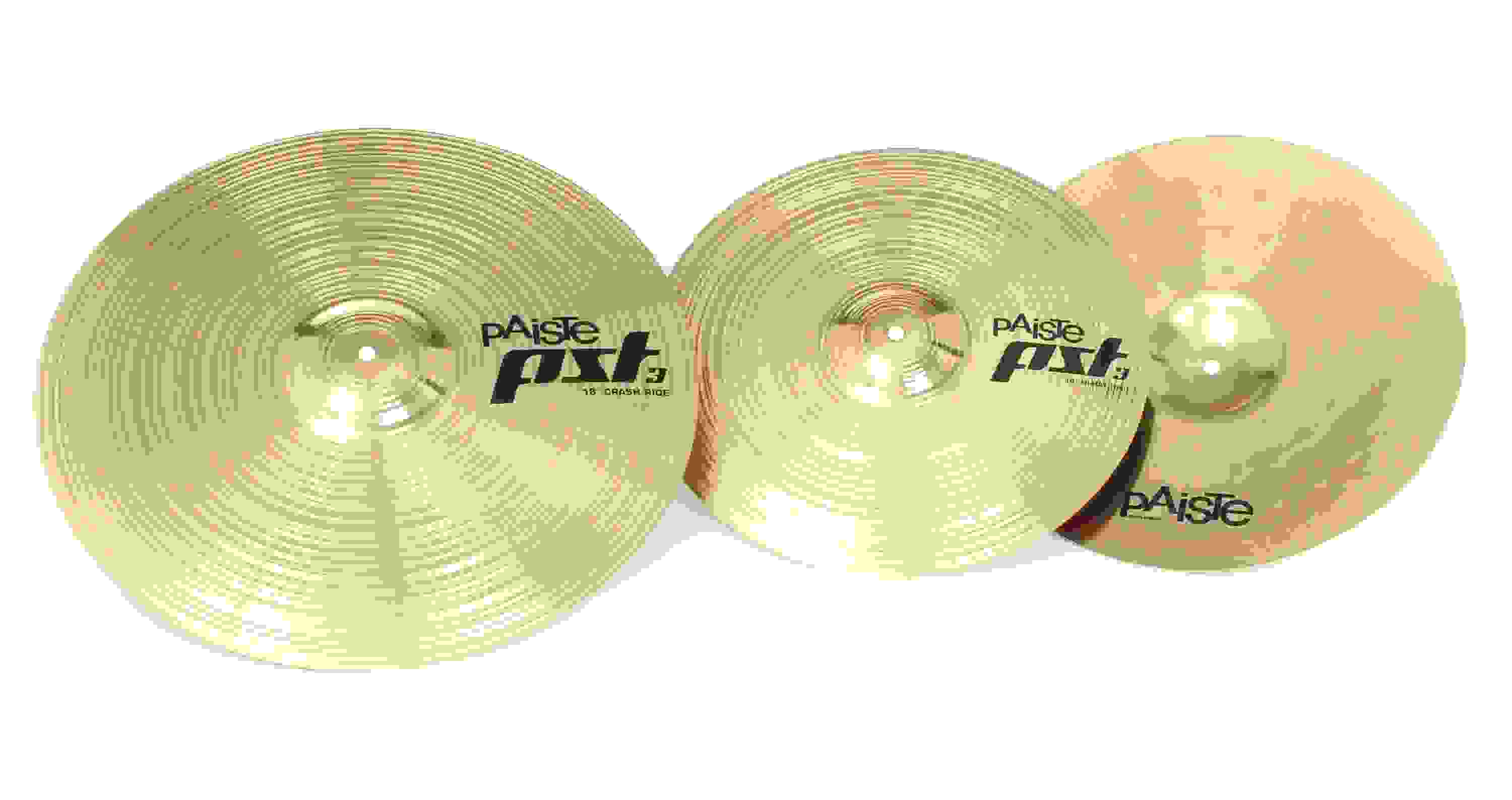 Paiste PST 3 Essential 2-piece Cymbal Pack | Sweetwater