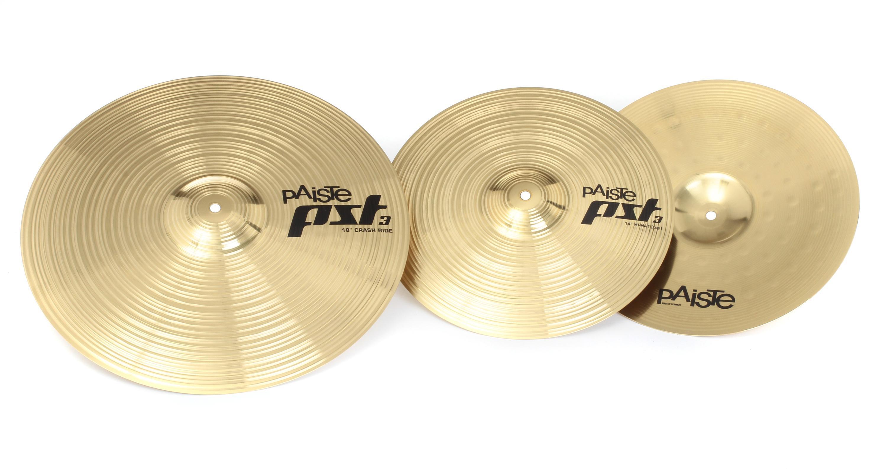 Paiste PST 3 Essential 2-piece Cymbal Pack | Sweetwater
