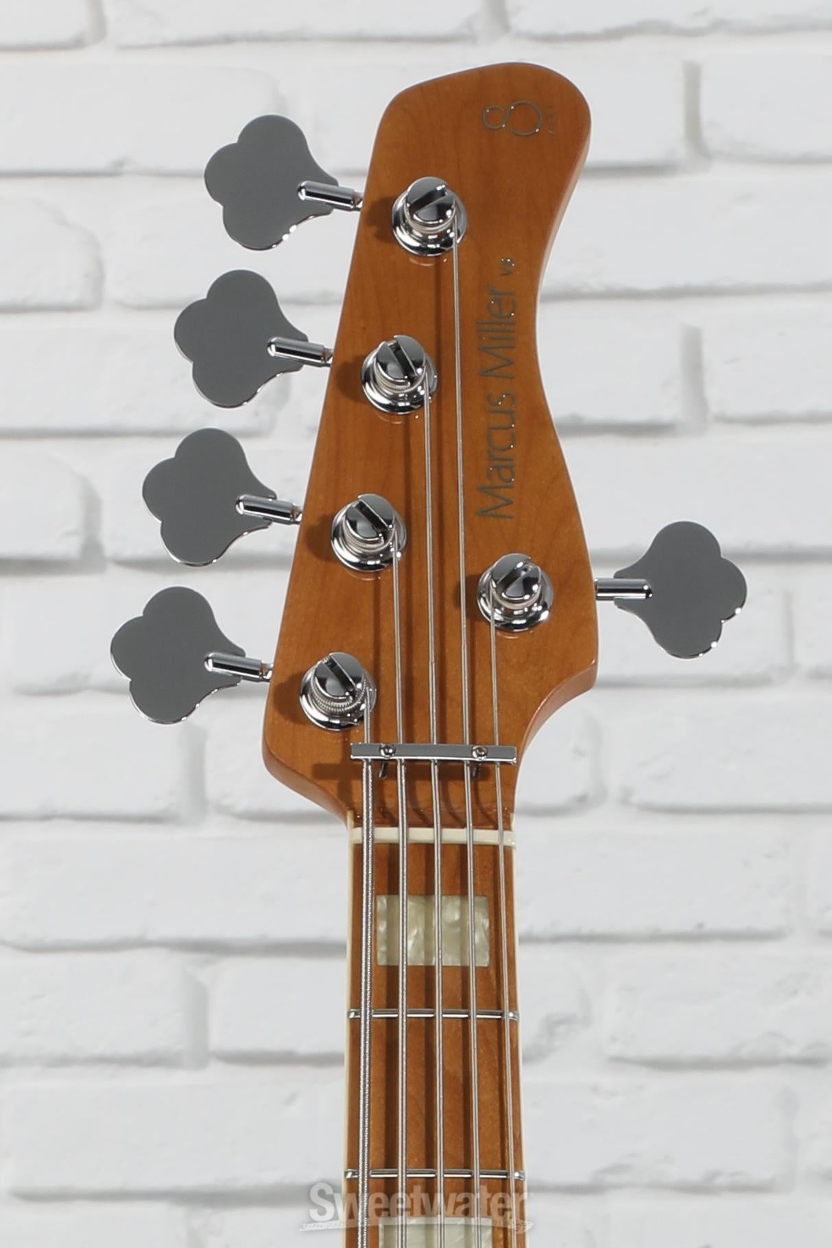 Sire Marcus Miller V8 5-string Bass Guitar - Tobacco Sunburst | Sweetwater