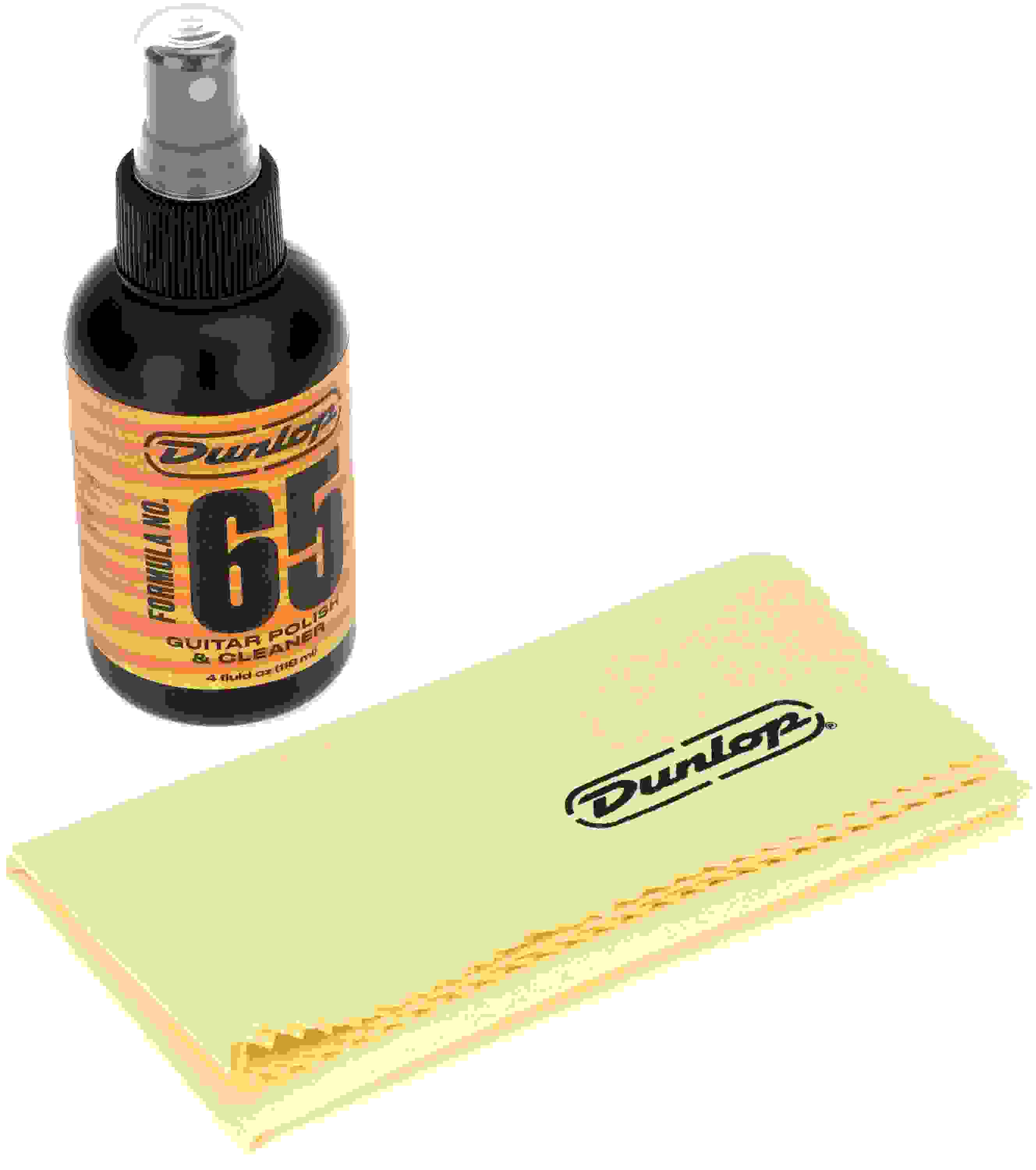 Dunlop 654C Formula No. 65 & Polish Cloth | Sweetwater