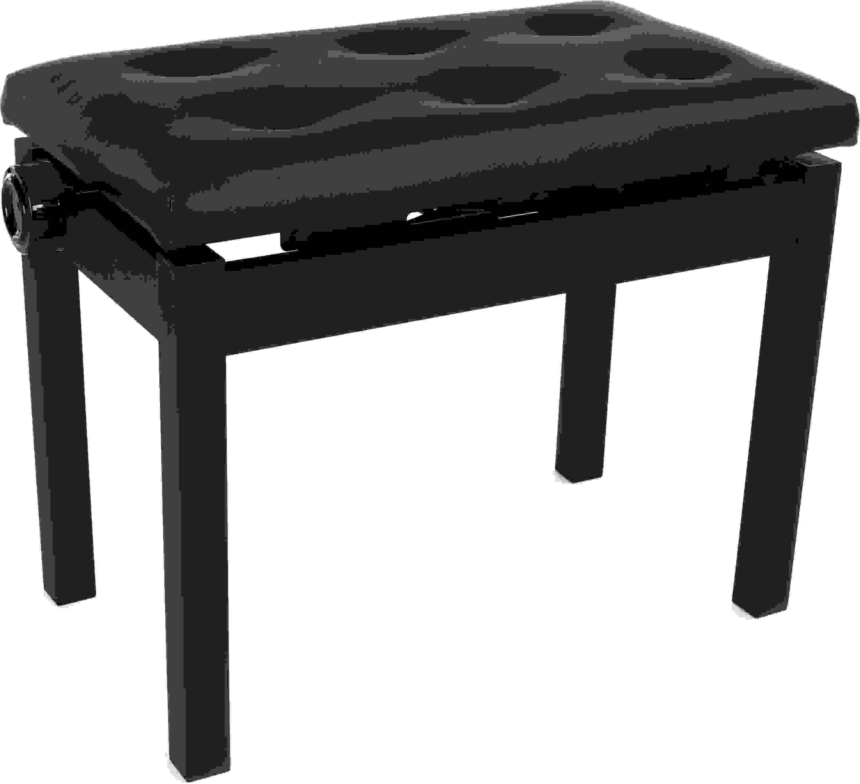 Korg PC-770 Height-Adjustable Piano Bench - Black | Sweetwater