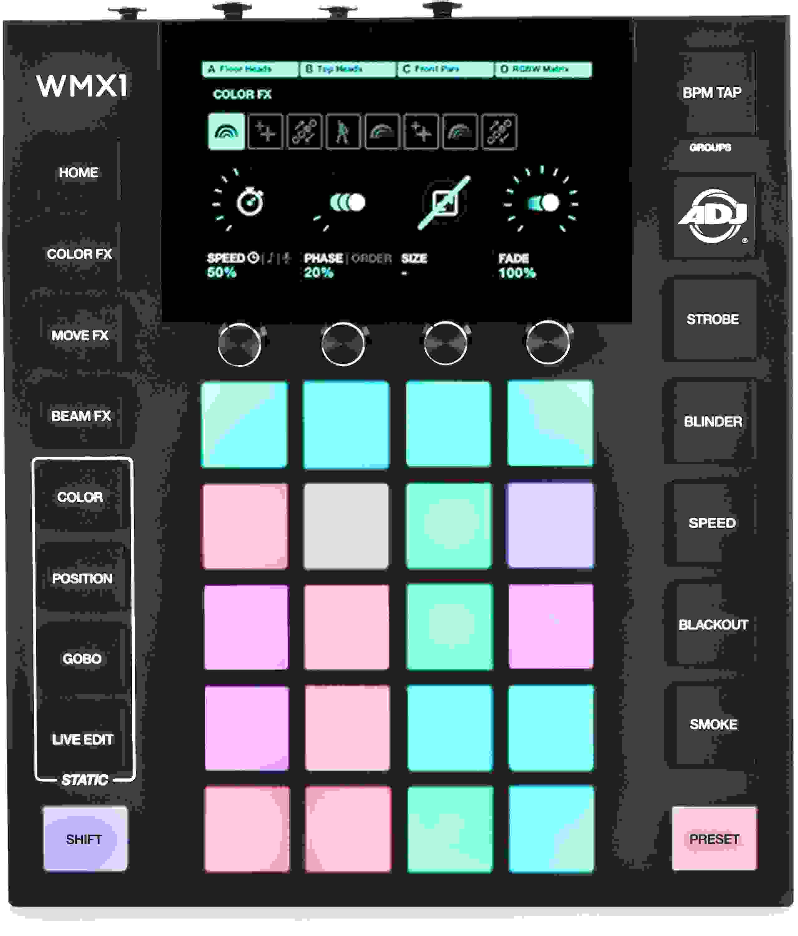 ADJ WMX1 Mk2 Standalone DMX Lighting Controller | Sweetwater