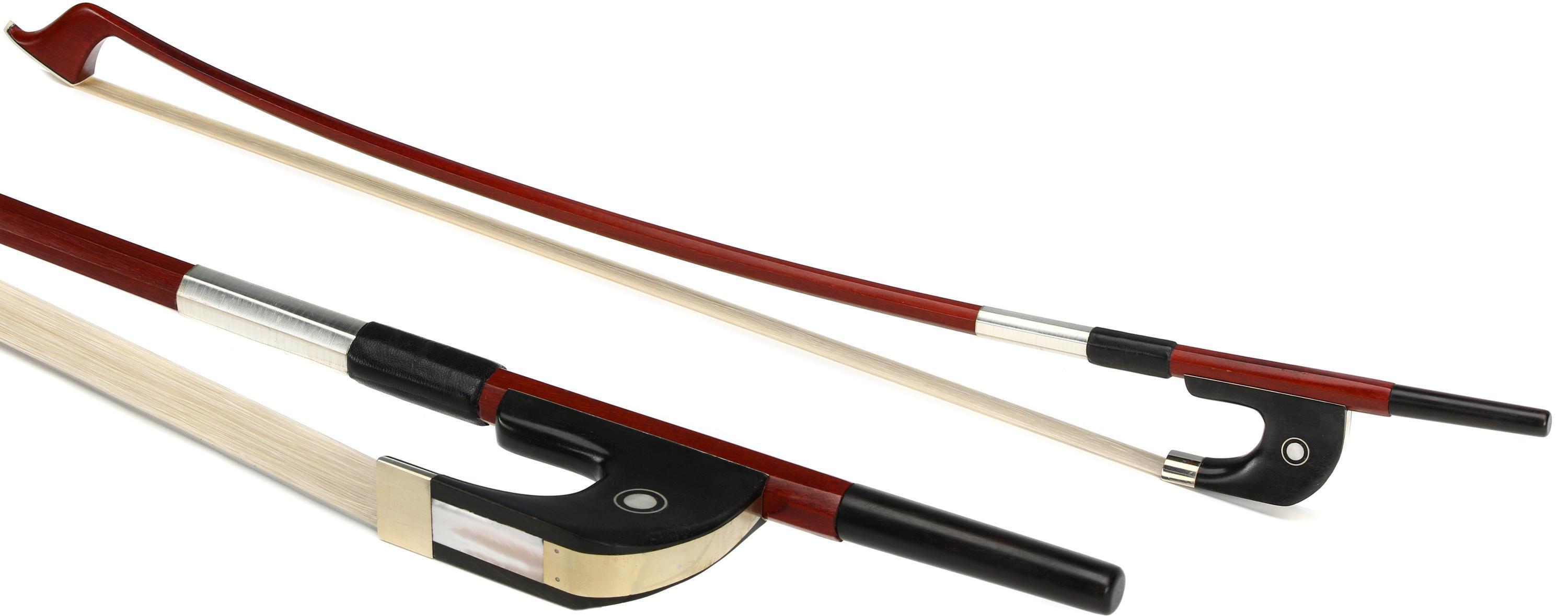 Howard Core 1085DB-G Octagonal Brazilwood Double Bass Bow - German, 1/4 ...