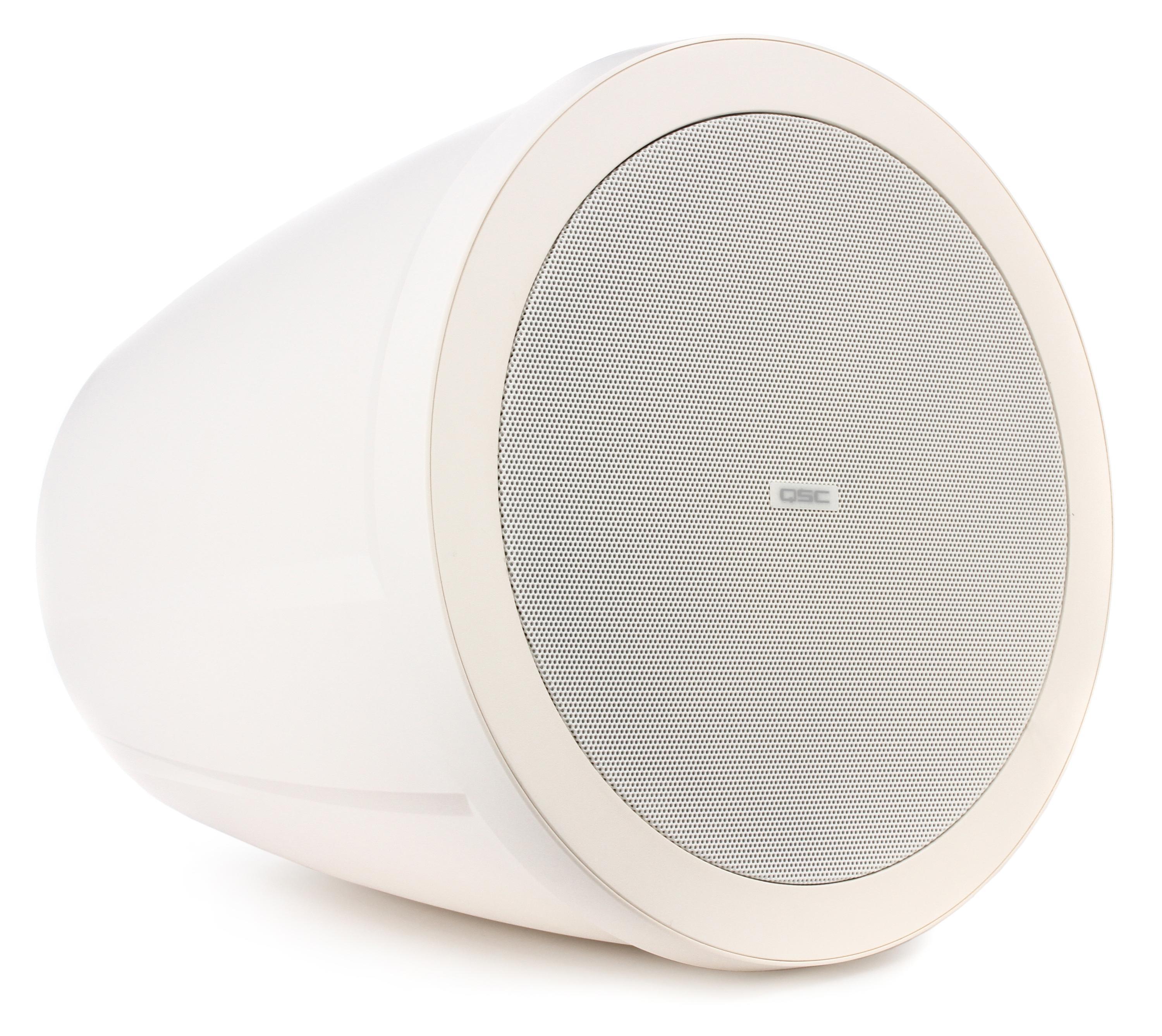 QSC AcousticDesign AD-P6T 6.5-inch 2-way Pendant Speaker - White | Sweetwater