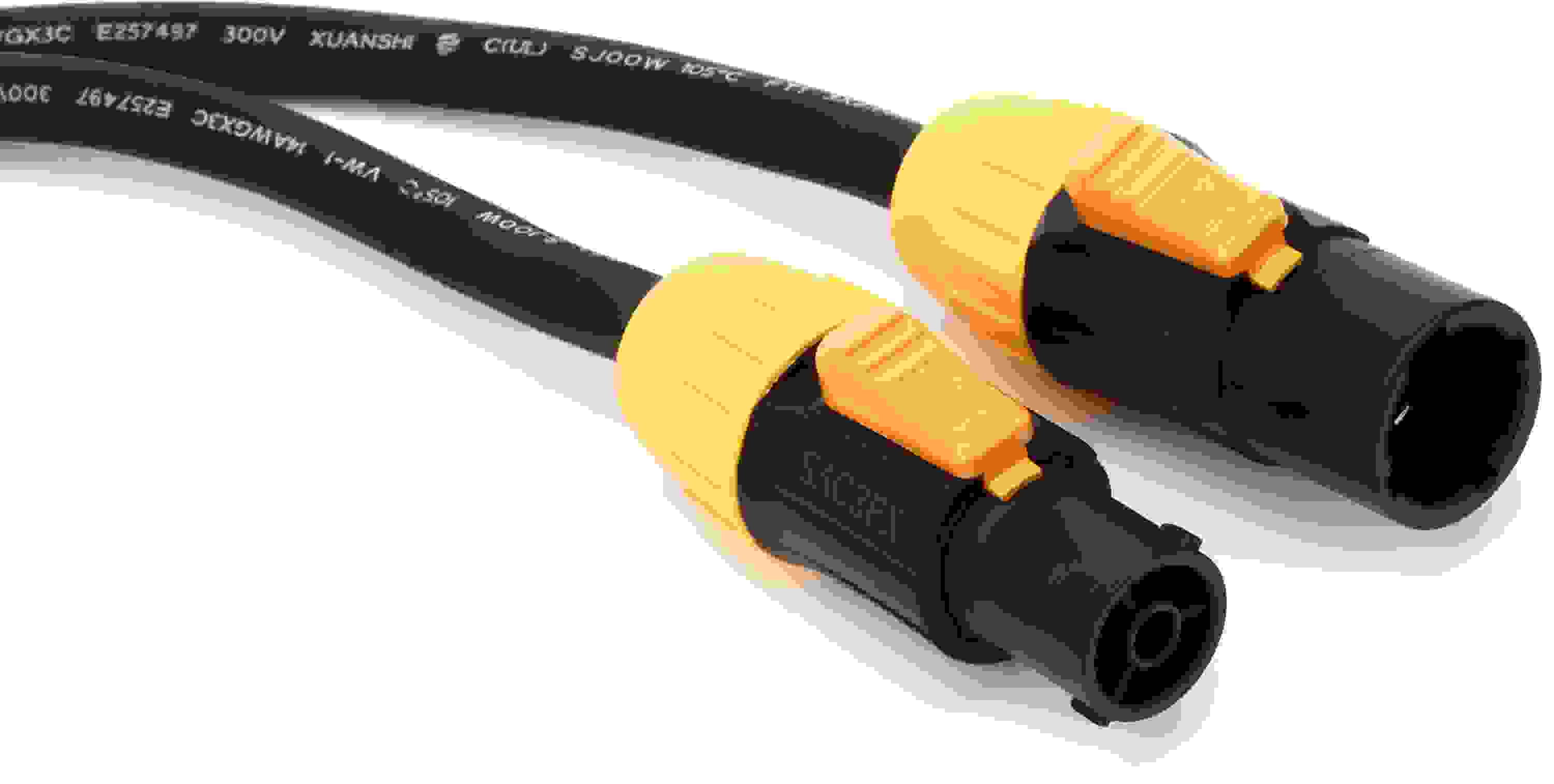 Accu-Cable SIP126 IP65 Male to Female Power Link Cable - 5 Feet ...