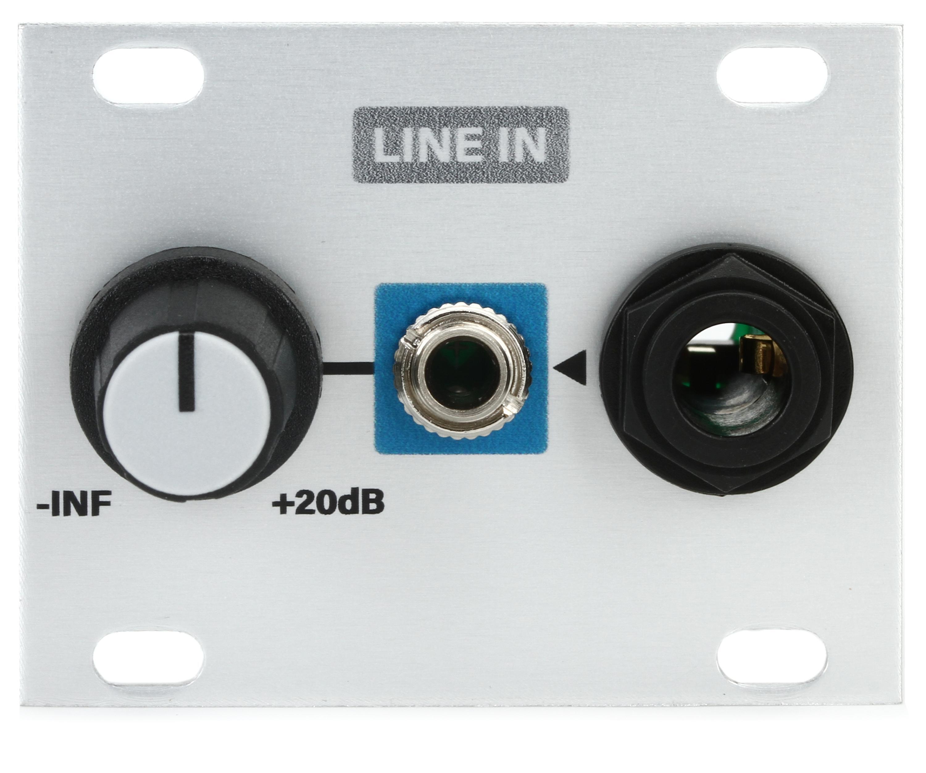 Intellijel Line In 1U Line Input 1U Eurorack Module | Sweetwater