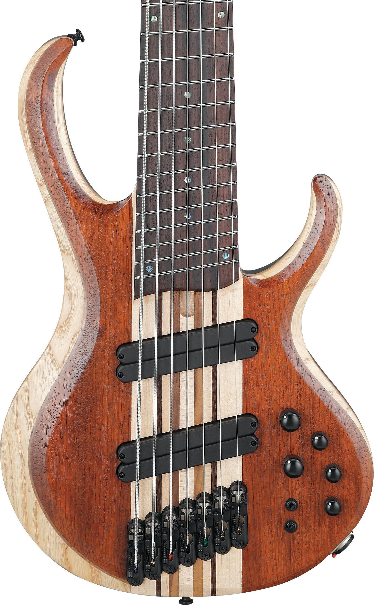 Ibanez BTB Bass Workshop Multi-scale 7-string Electric Bass - Natural ...
