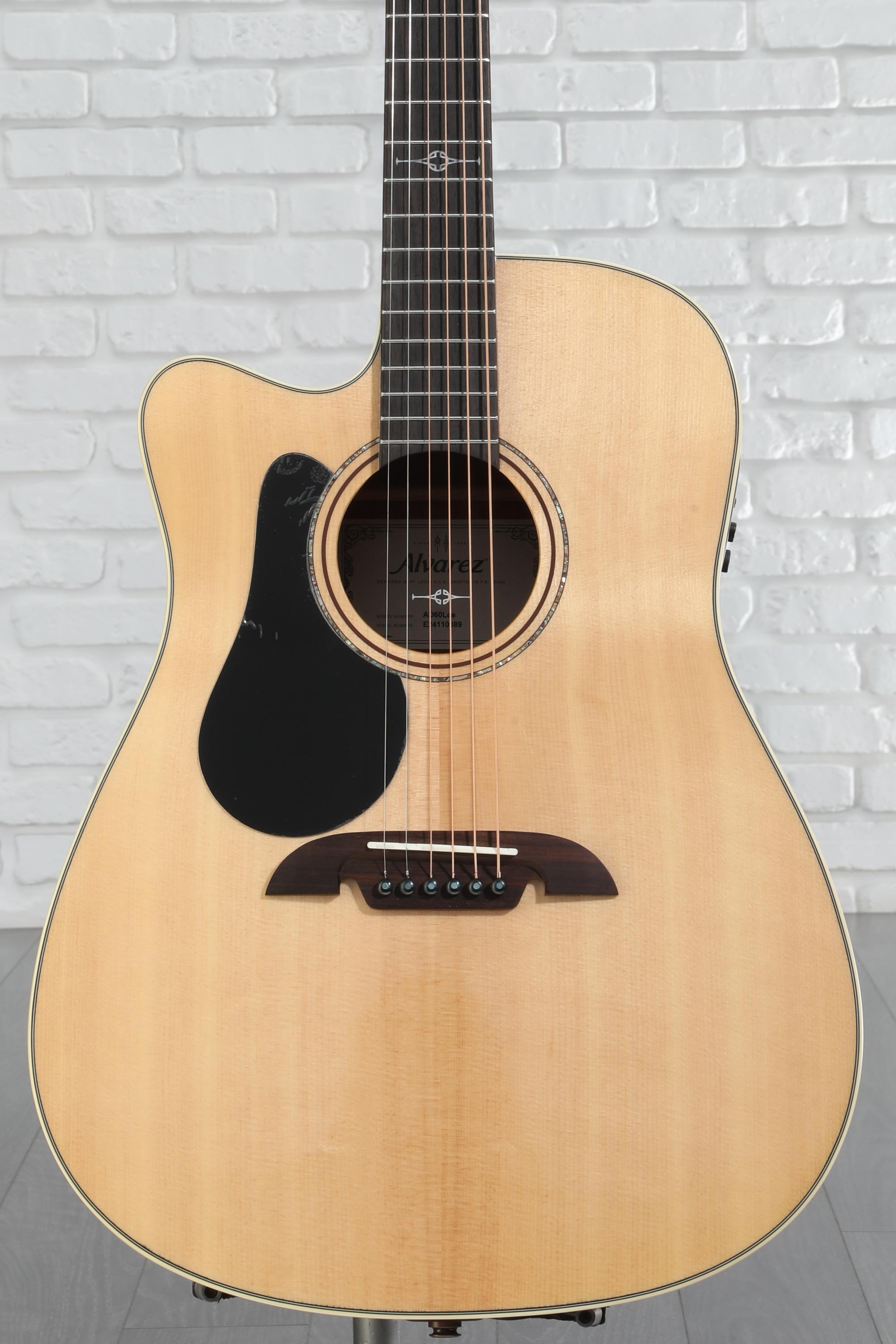 Alvarez AD60CE Artist Series Left-handed Dreadnought Acoustic-electric ...