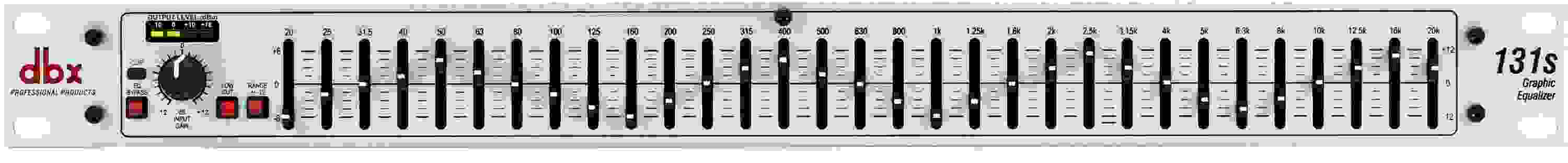 dbx 131s 31-band Graphic Equalizer | Sweetwater