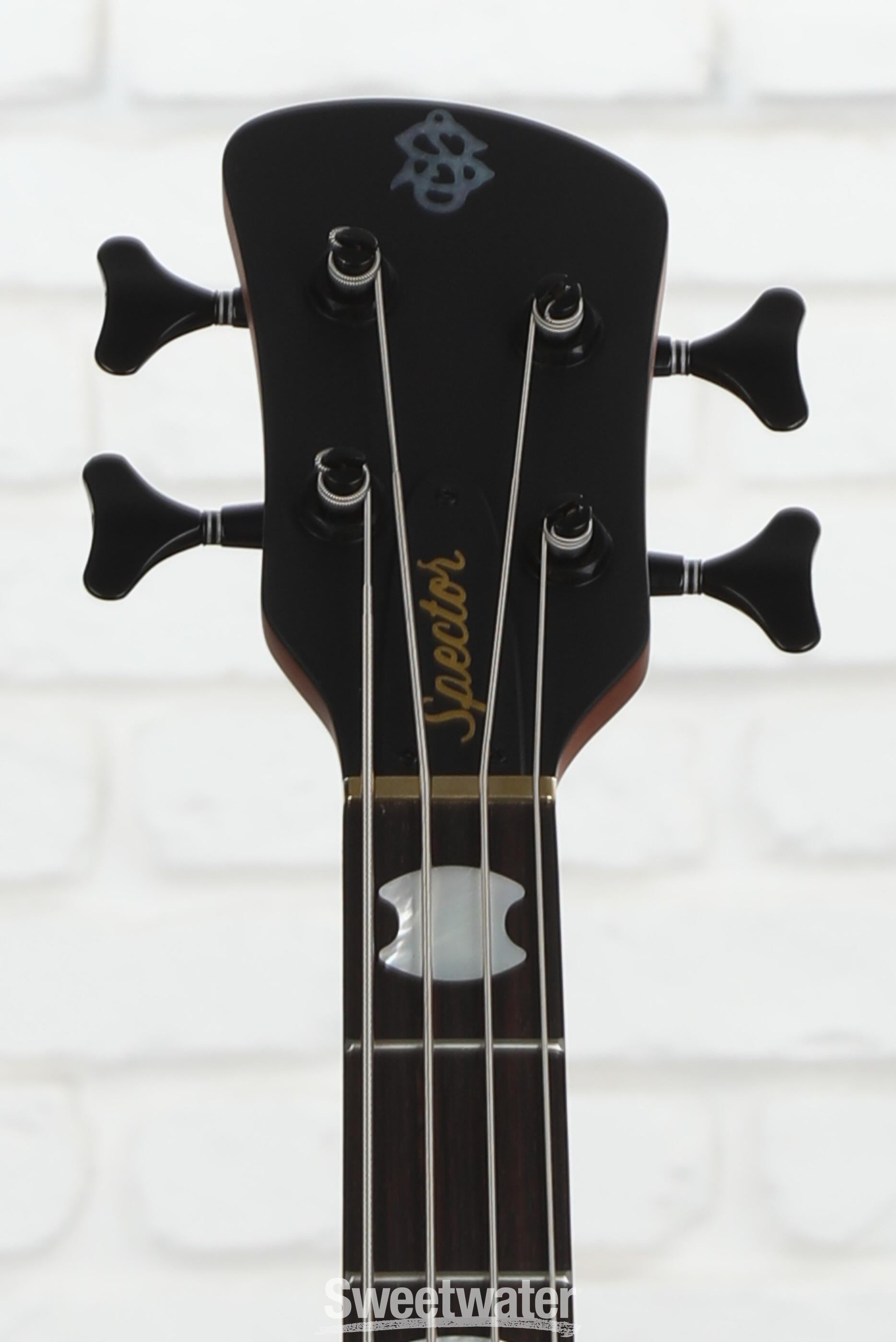 Spector Euro 4 LX Electric Bass Guitar - Natural Sunburst | Sweetwater