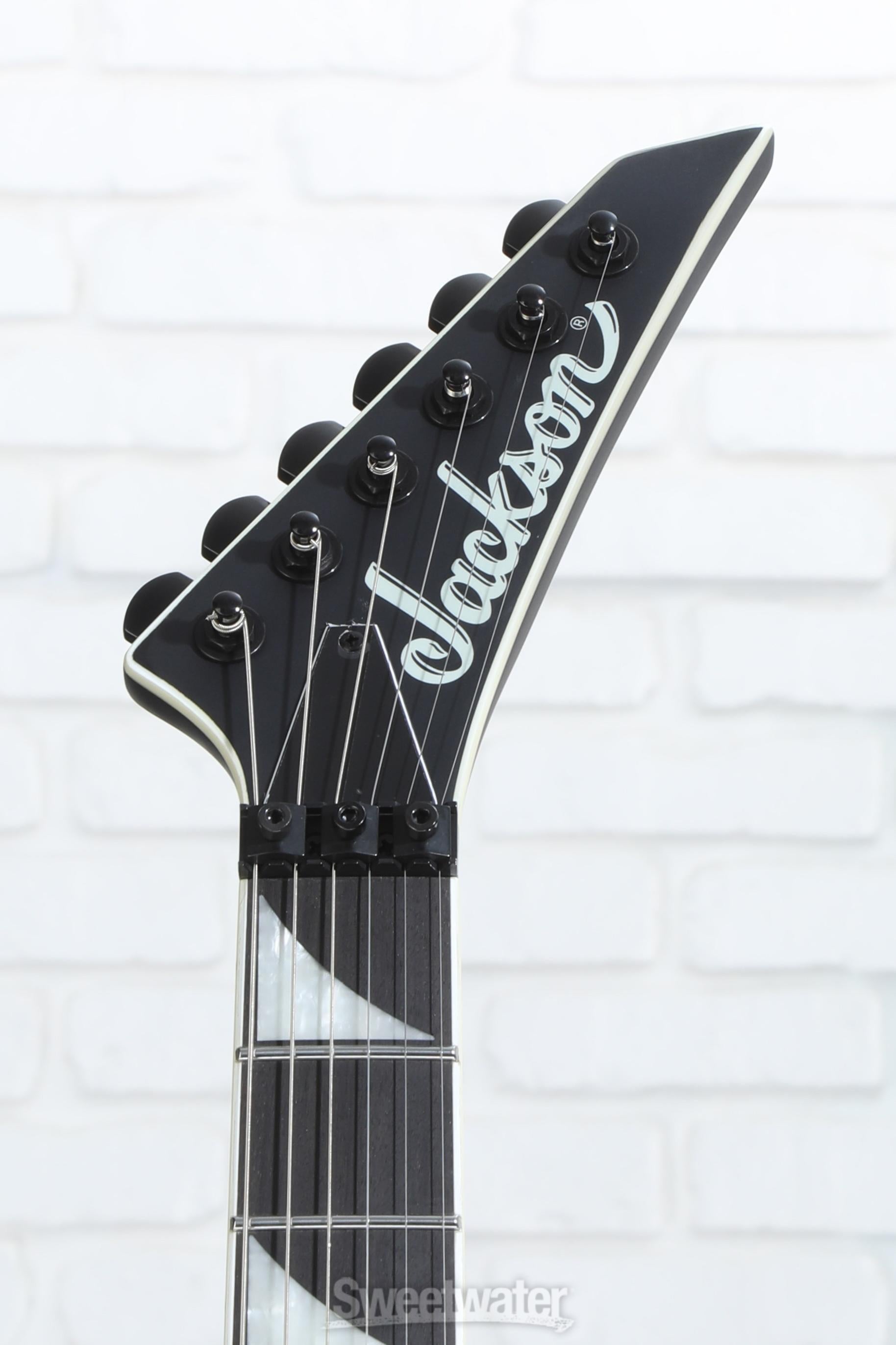 Jackson Concept Series King Kelly - Satin Black | Sweetwater
