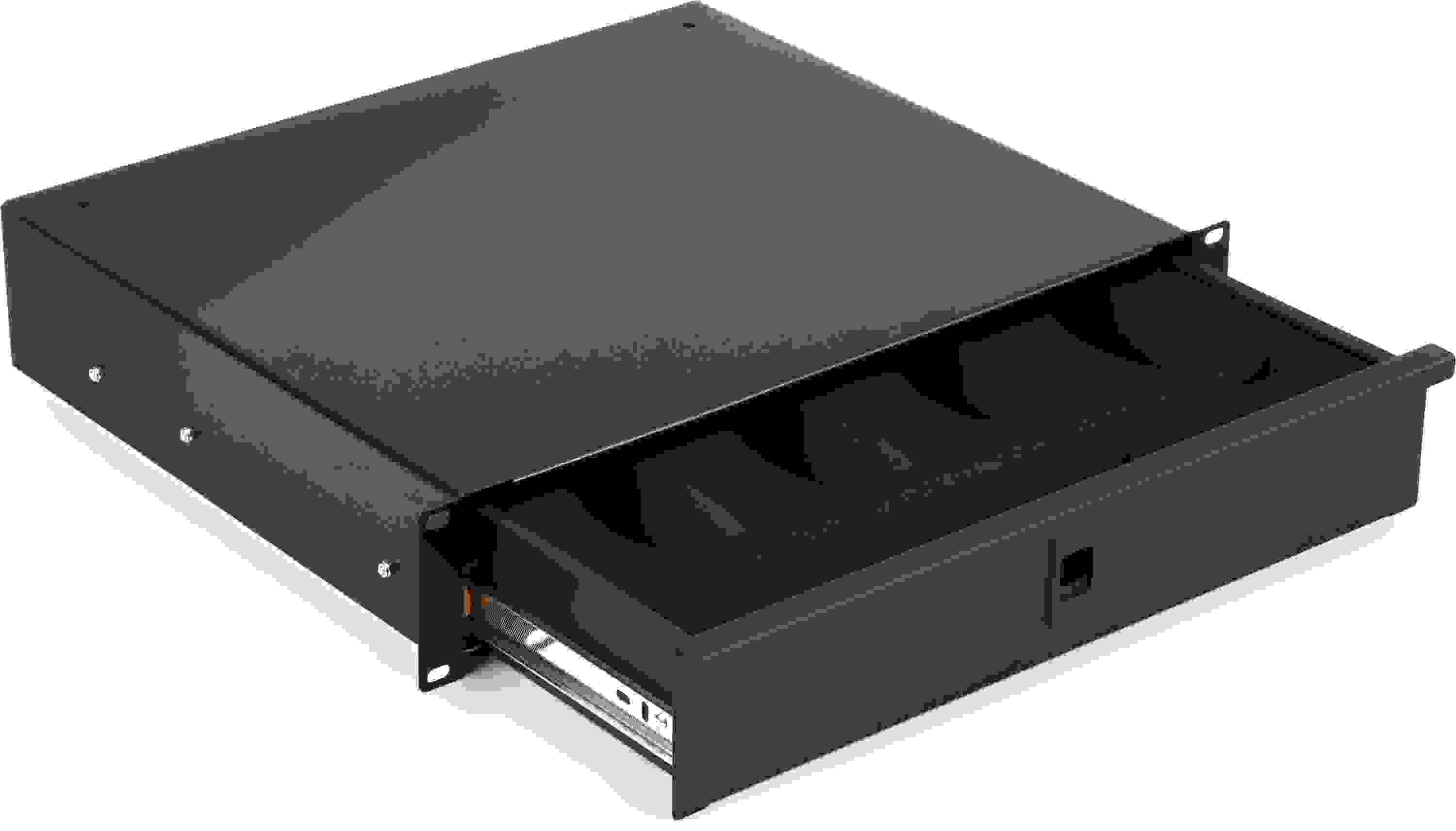 Gator GRW-DRWWRLSS 2U Rack Drawer for Wireless Microphones | Sweetwater