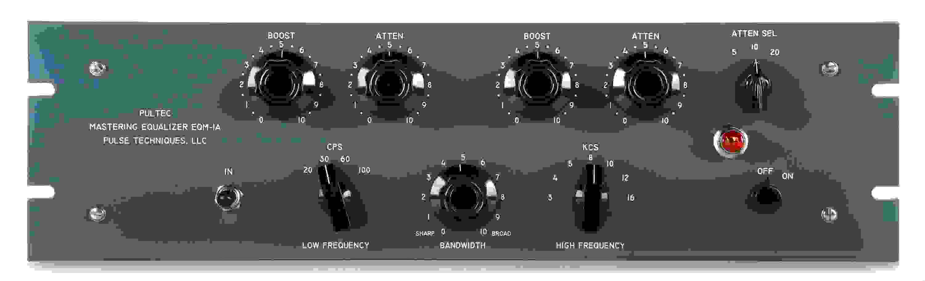 Pultec EQM-1A Tube Mastering Equalizer | Sweetwater