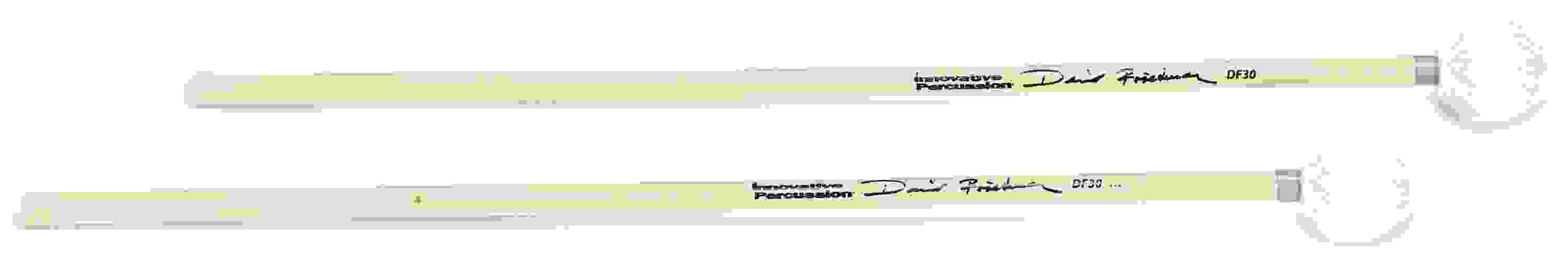 Innovative Percussion DF30 David Friedman Vibraphone Mallets - Ivory Yarn/Grey Tape - Rattan ...