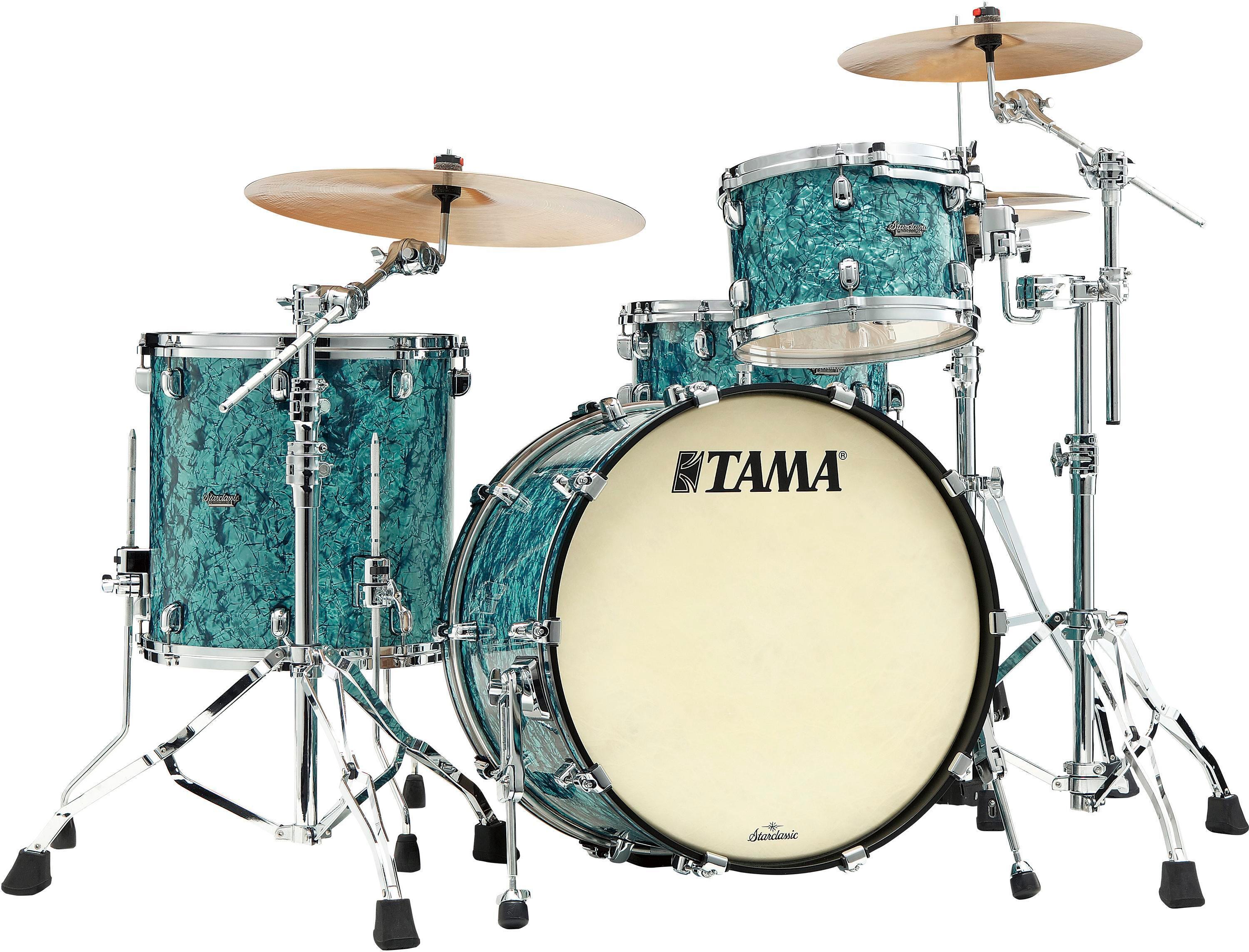 Tama Starclassic Maple MR32CZS 3-piece Shell Pack - Turquoise Pearl ...