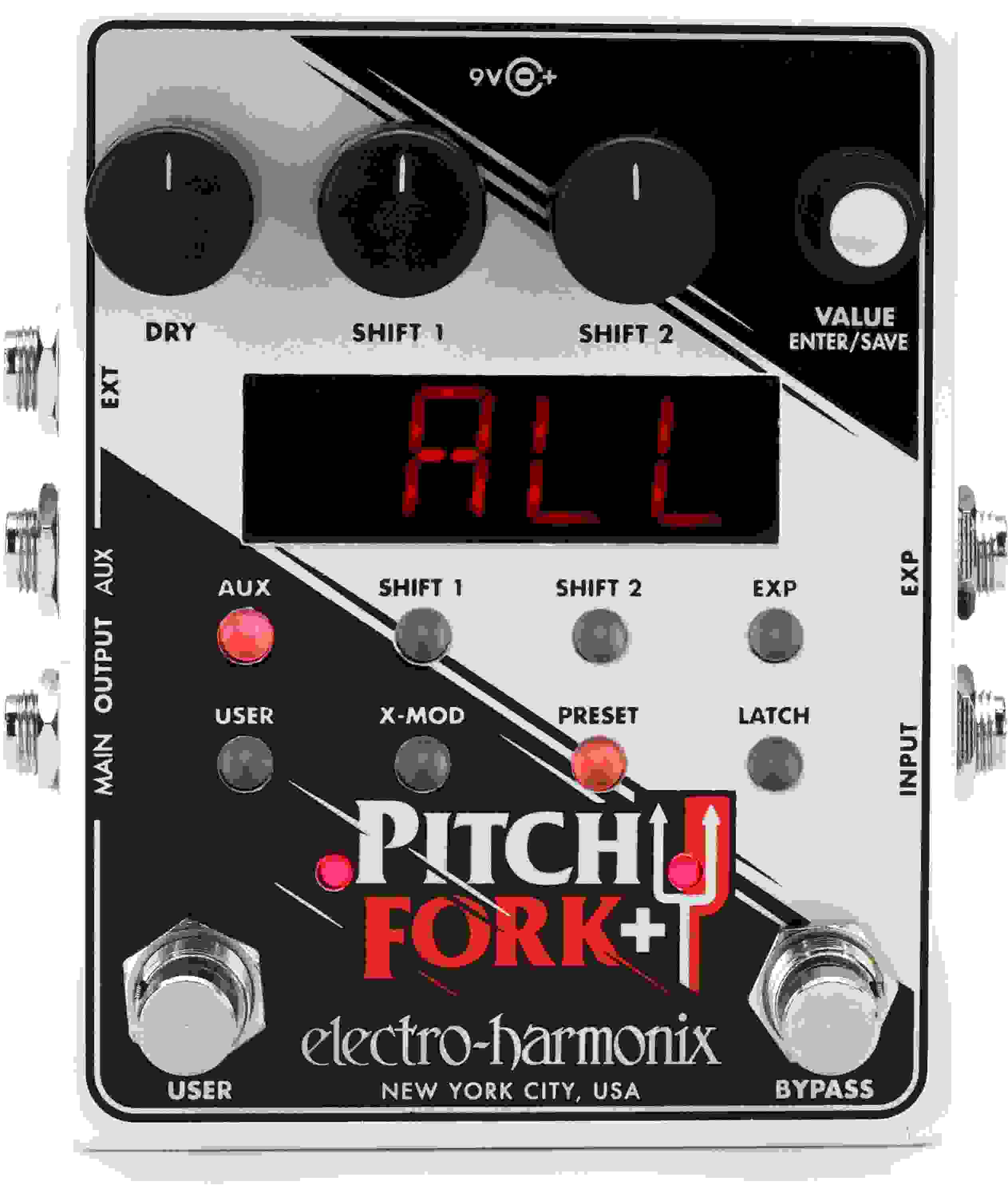 Electro-Harmonix Pitch Fork + Polyphonic Pitch Shift Pedal | Sweetwater