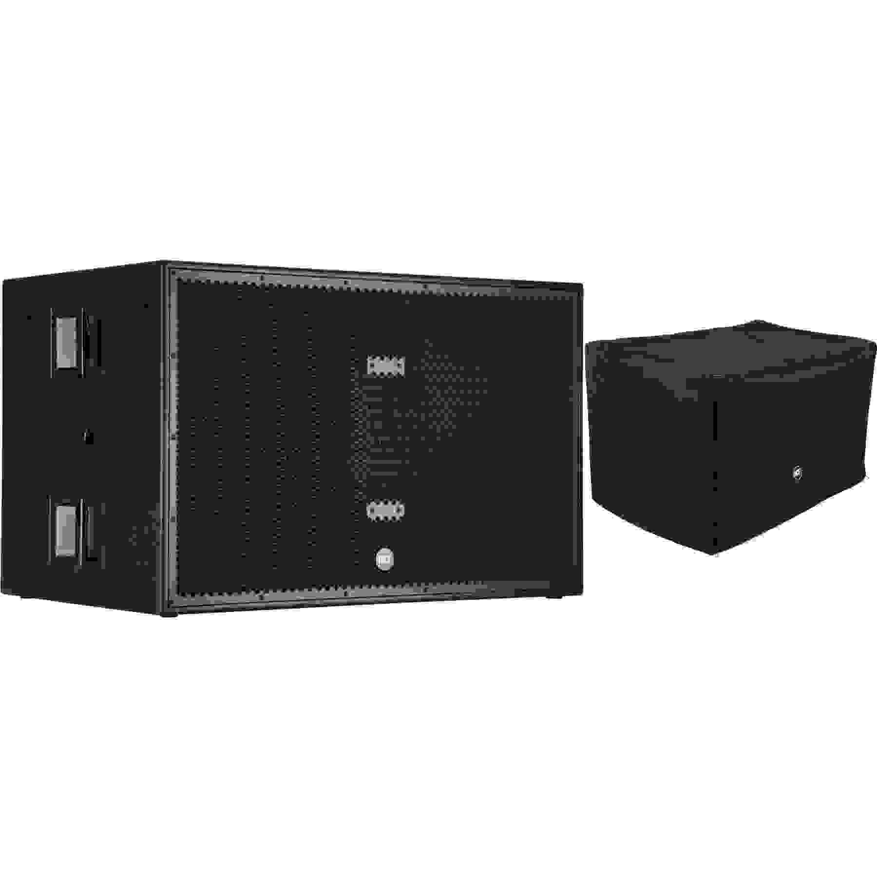 RCF SUB 8006-AS 5,000W Dual-18-inch Powered Subwoofer and Protective Cover | Sweetwater