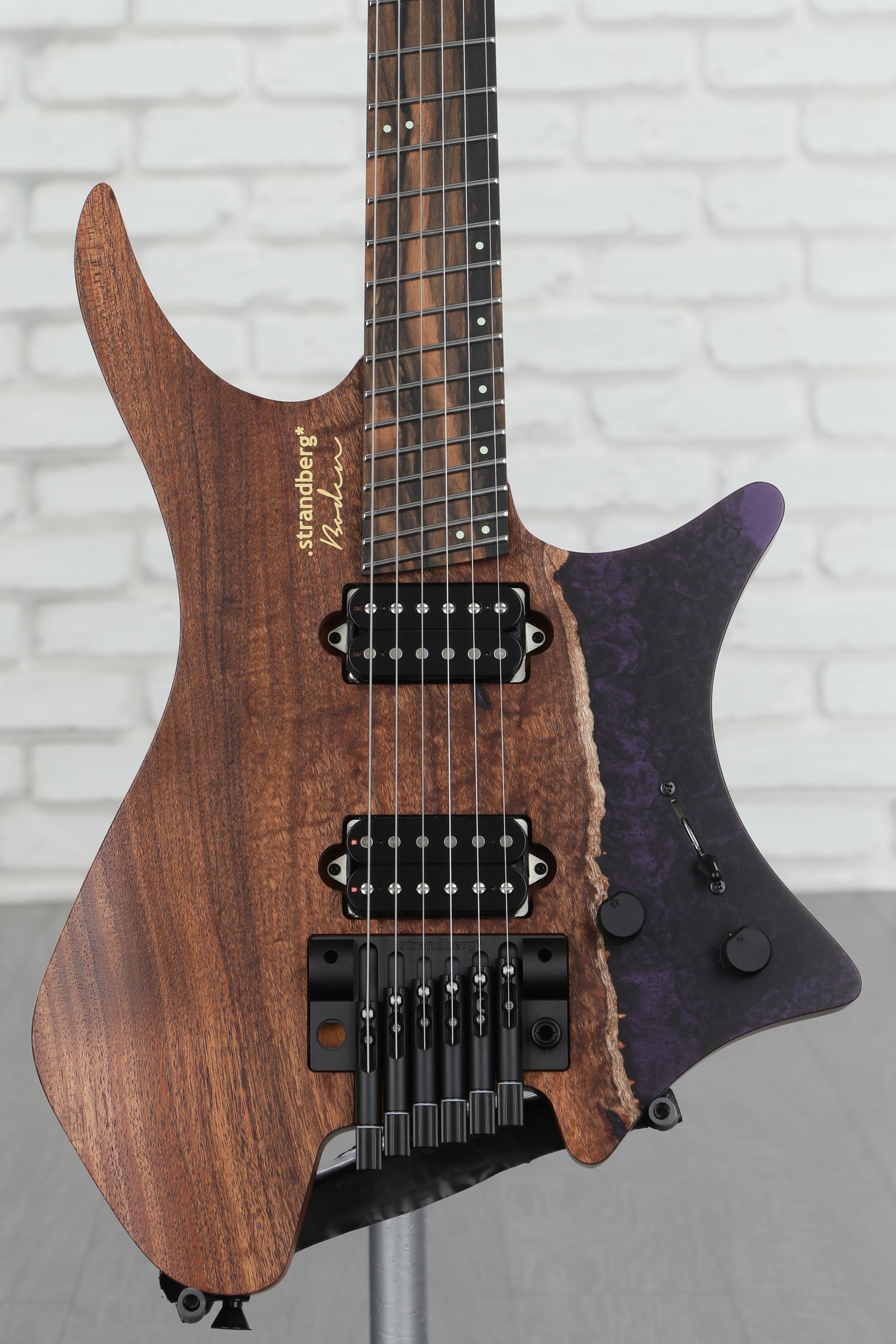 Strandberg Boden J Artisan 6 Tremolo Electric Guitar Run #9 - Natural ...