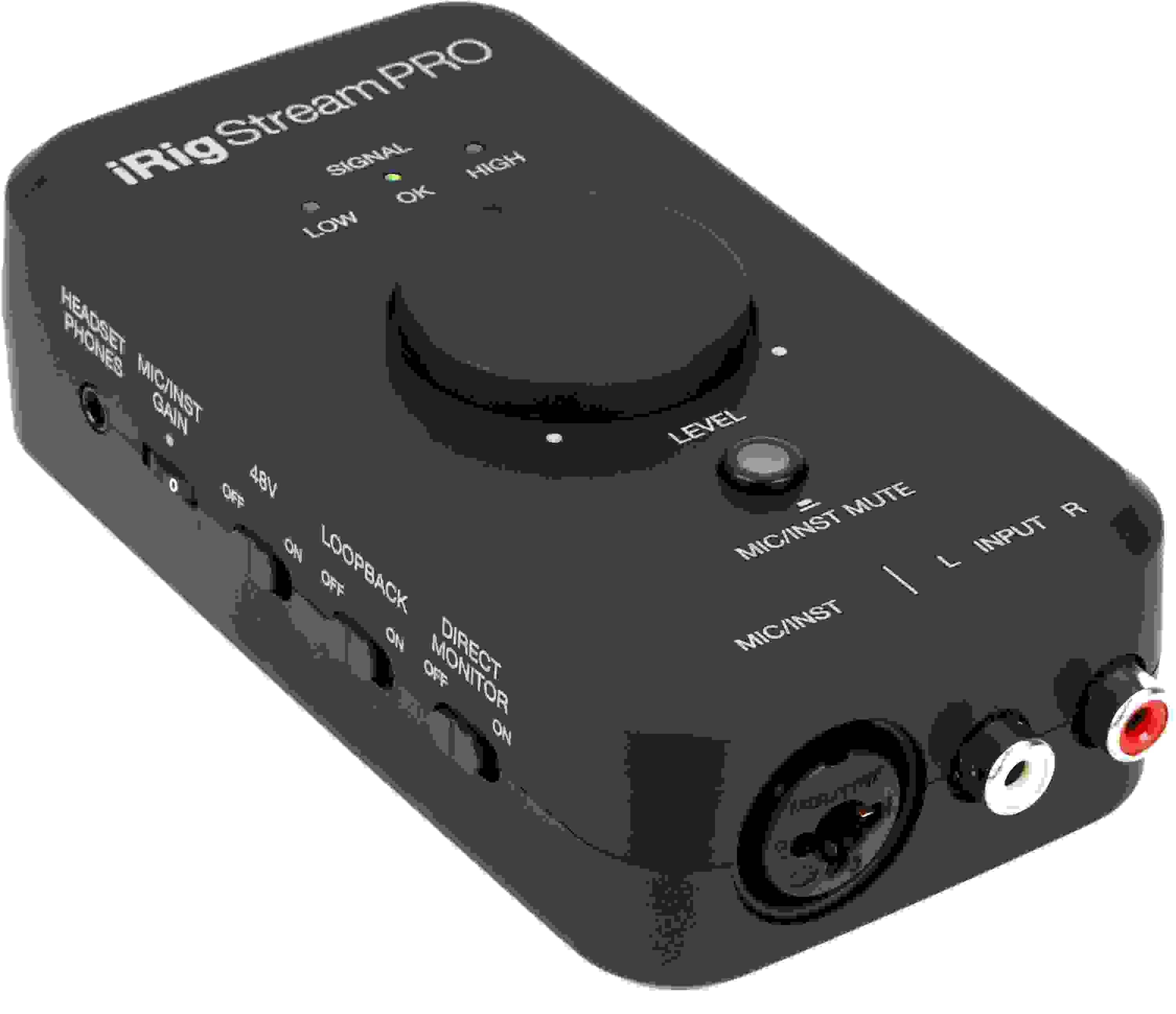 IK Multimedia iRig Stream Pro - Streaming Audio Interface for iOS, Android, Mac/PC | Sweetwater