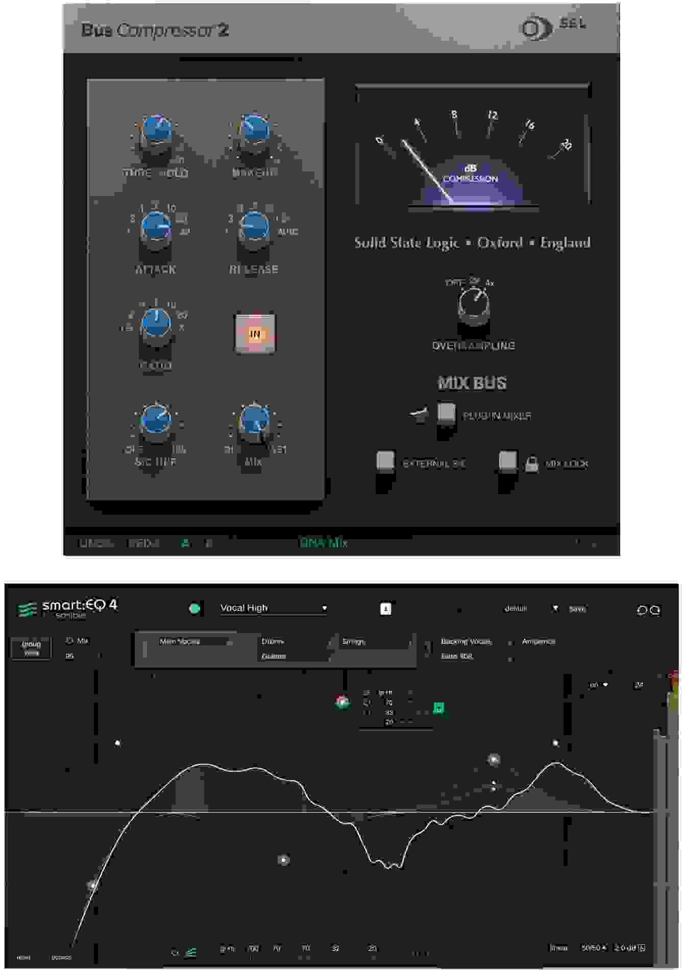 Solid State Logic Bus Compressor 2 and Sonible smart:EQ Plug-in Bundle | Sweetwater