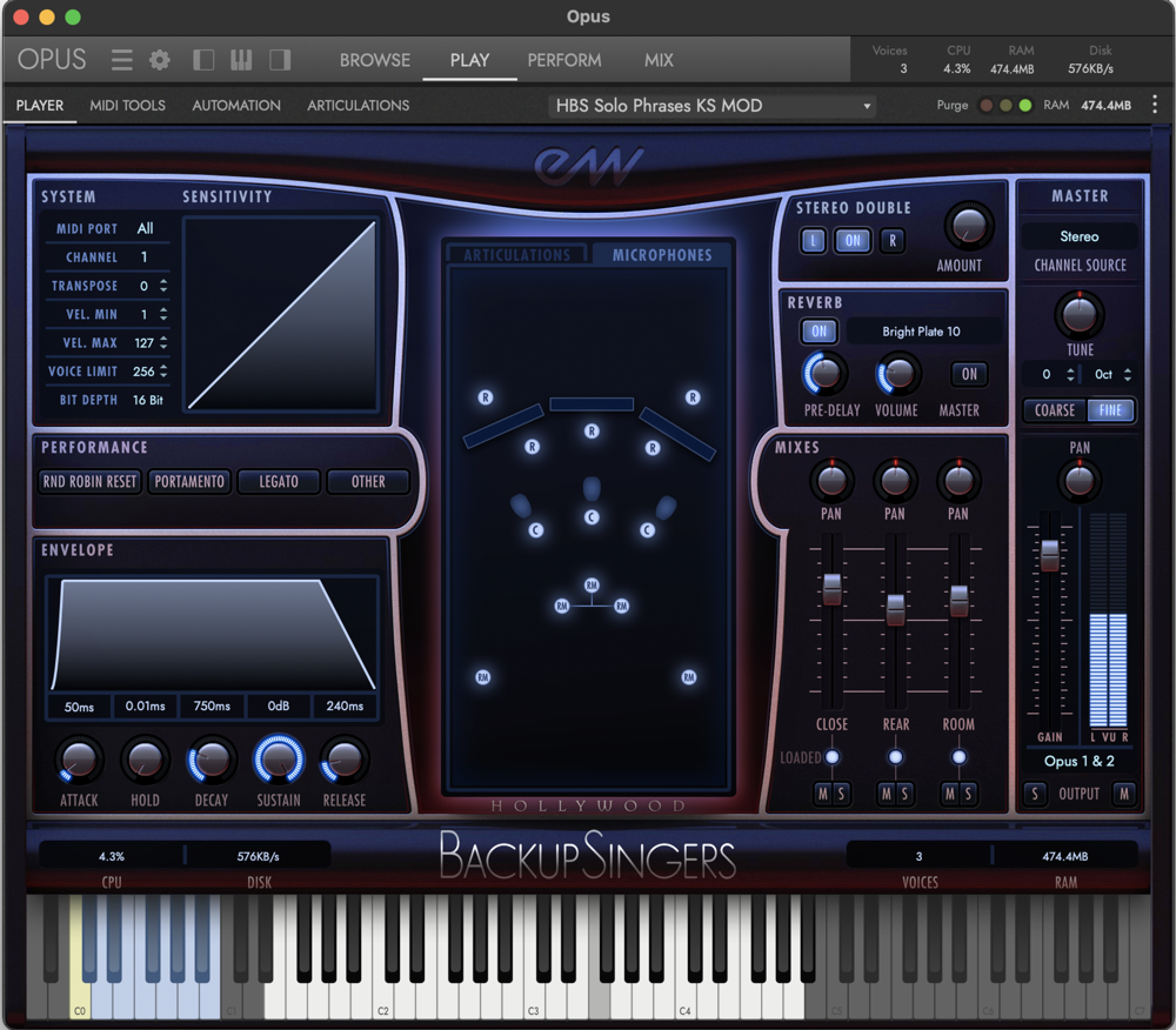 EastWest Hollywood Backup Singers Virtual Instrument | Sweetwater