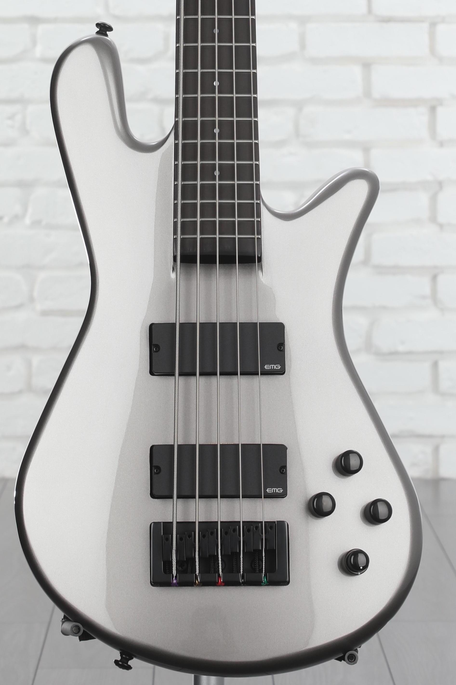 Spector NS Ethos High Performance 5 Bass Guitar - Gunmetal Gloss ...