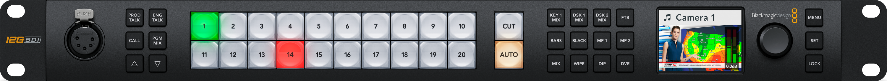 Blackmagic Design ATEM 2 M/E Constellation 4K Ultra HD Video Switcher ...