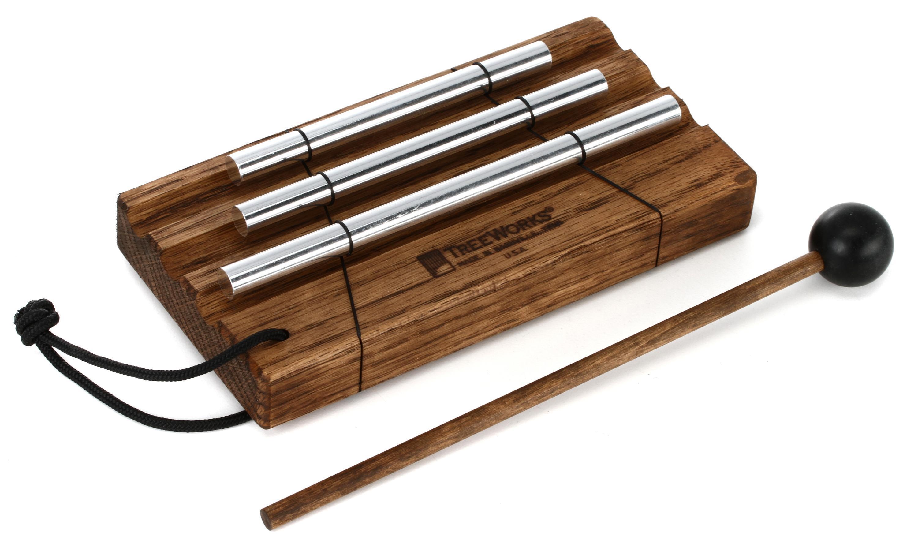 Treeworks Tre420 - 3-note Meditation Energy Chime with Wooden Striker ...