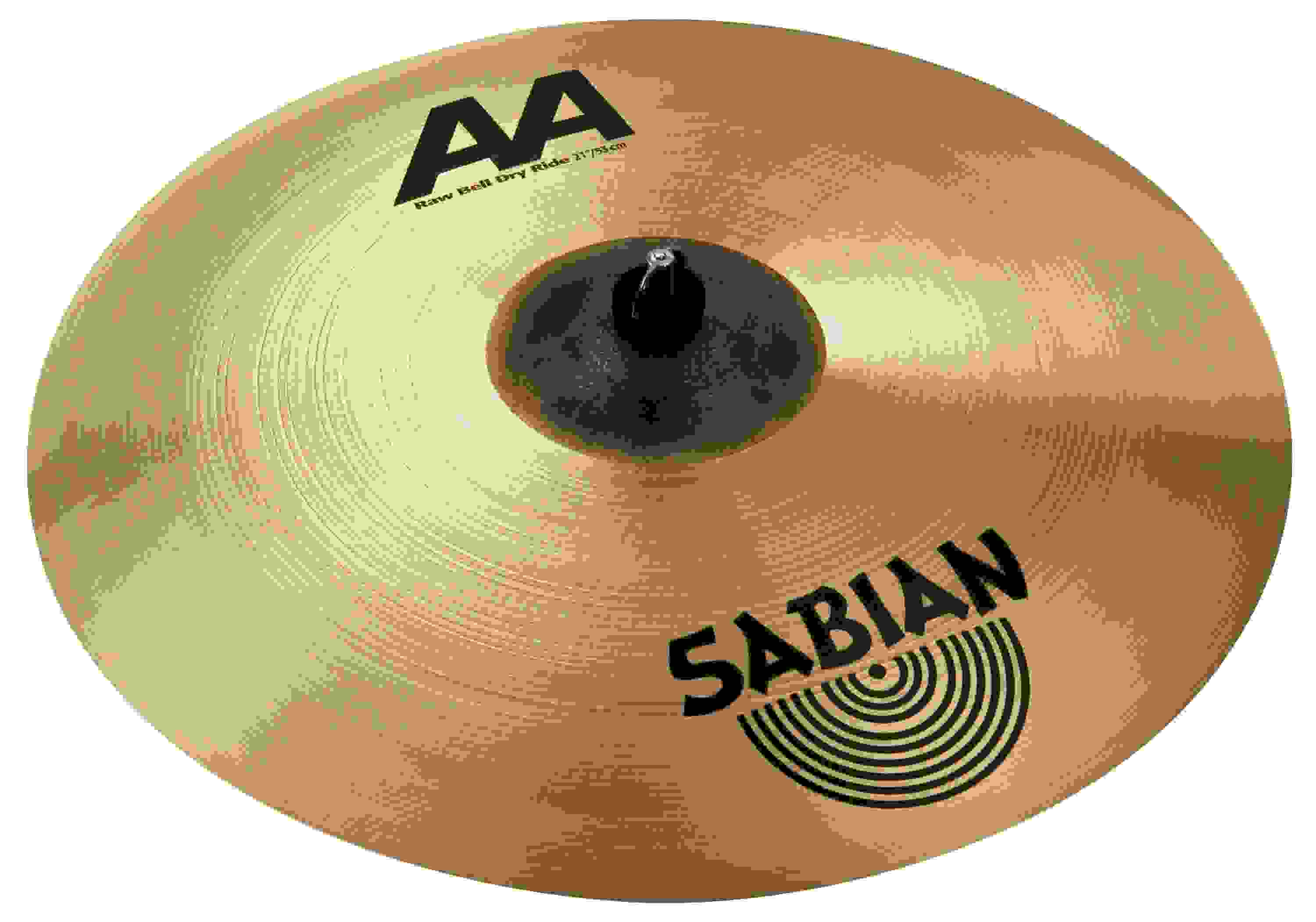 Sabian 21 inch AA Raw Bell Dry Ride Cymbal | Sweetwater
