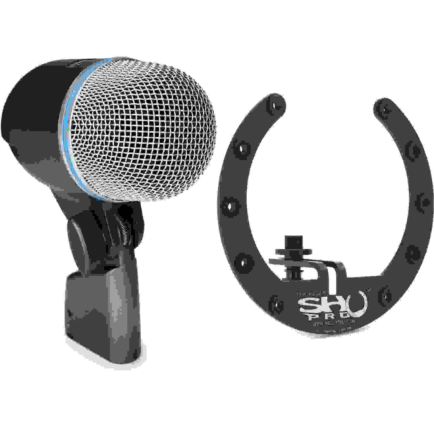 Shure Beta 52A Supercardioid Dynamic Kick Drum Microphone with The ...