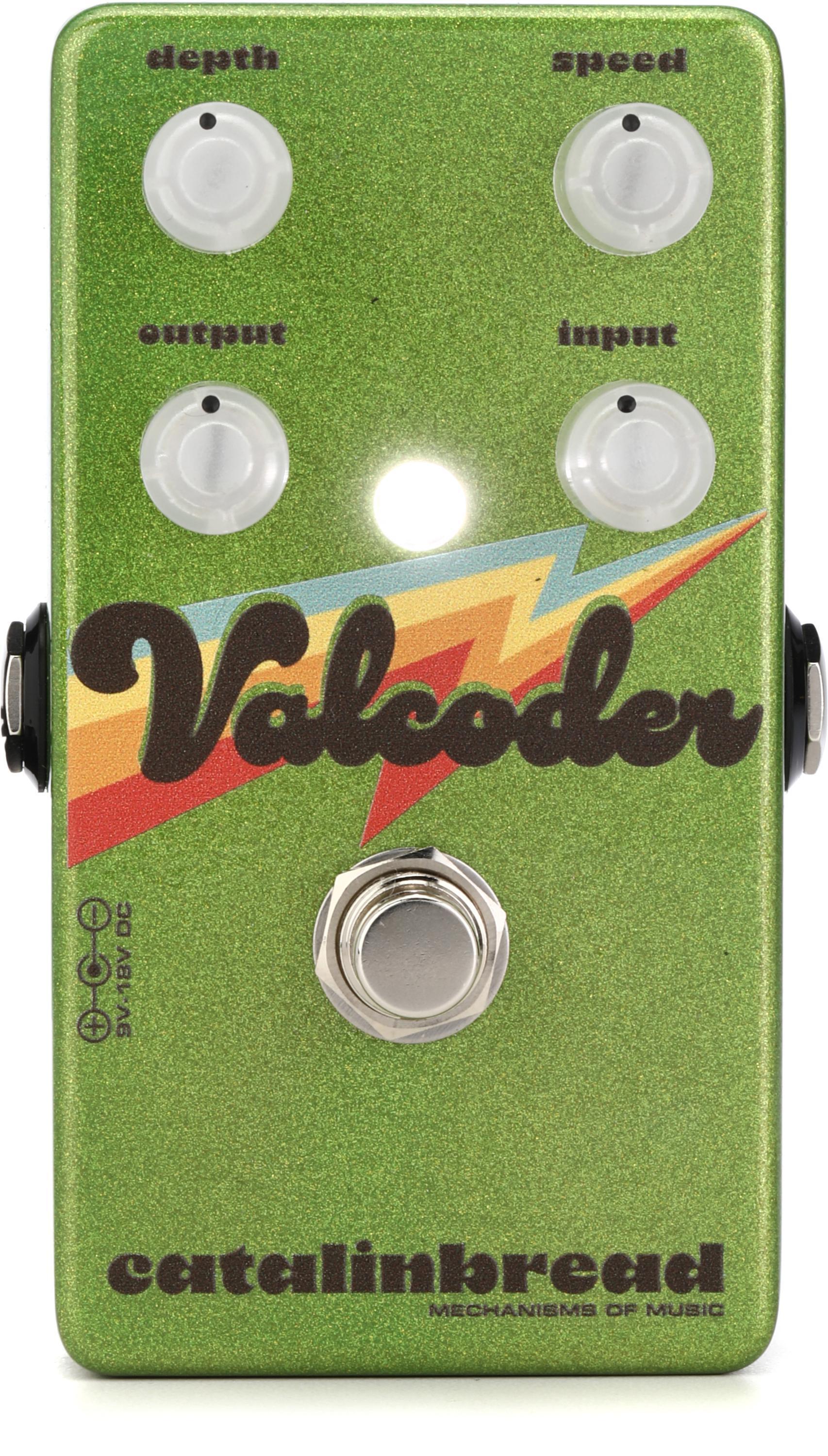 Catalinbread Valcoder Valco-style Tremolo Pedal with Patch Cables - Starcrash 70 Collection ...