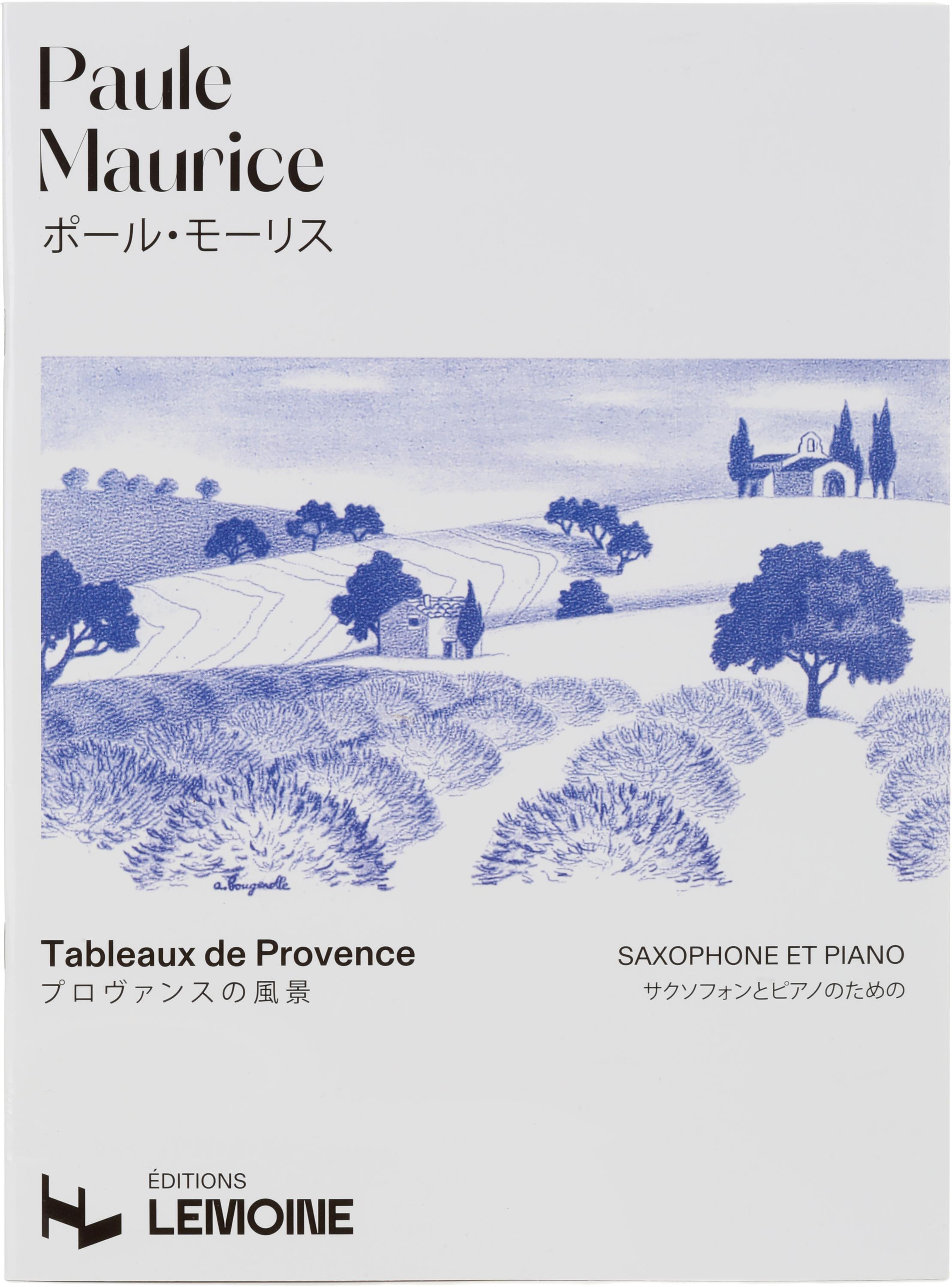 Carl Fischer Tableaux De Provence Sheet Music for Alto Saxophone and ...