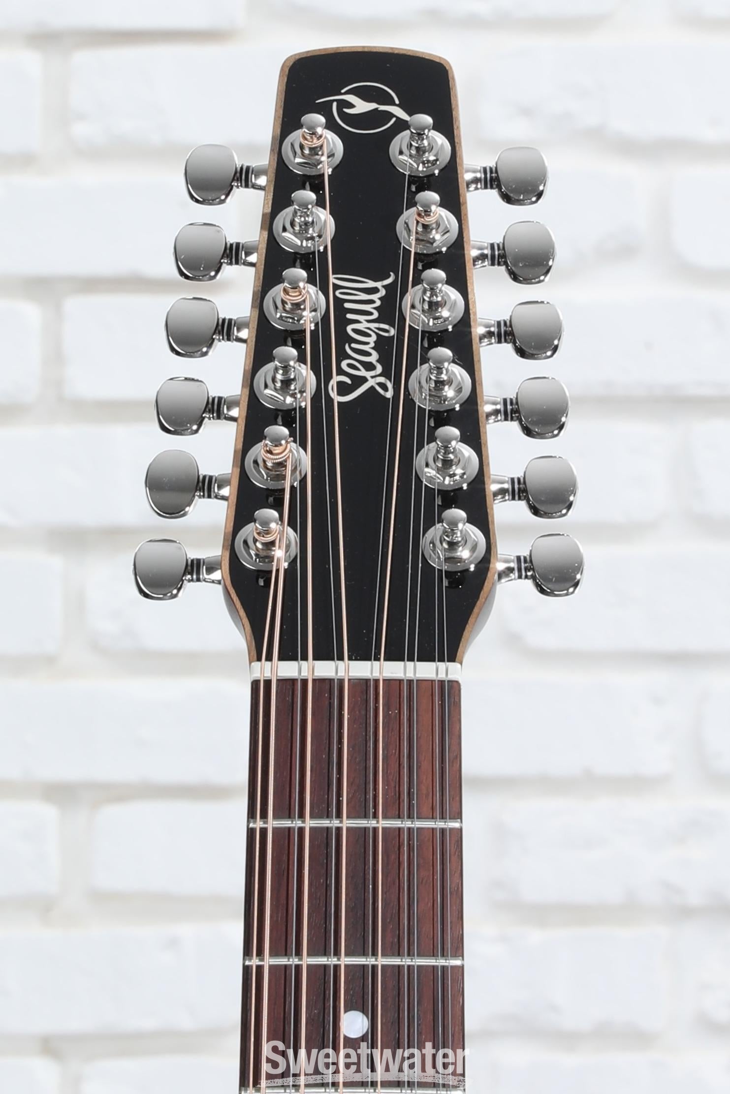 Seagull Guitars S12 CH CW Spruce Sunburst GT Acoustic-electric Guitar ...