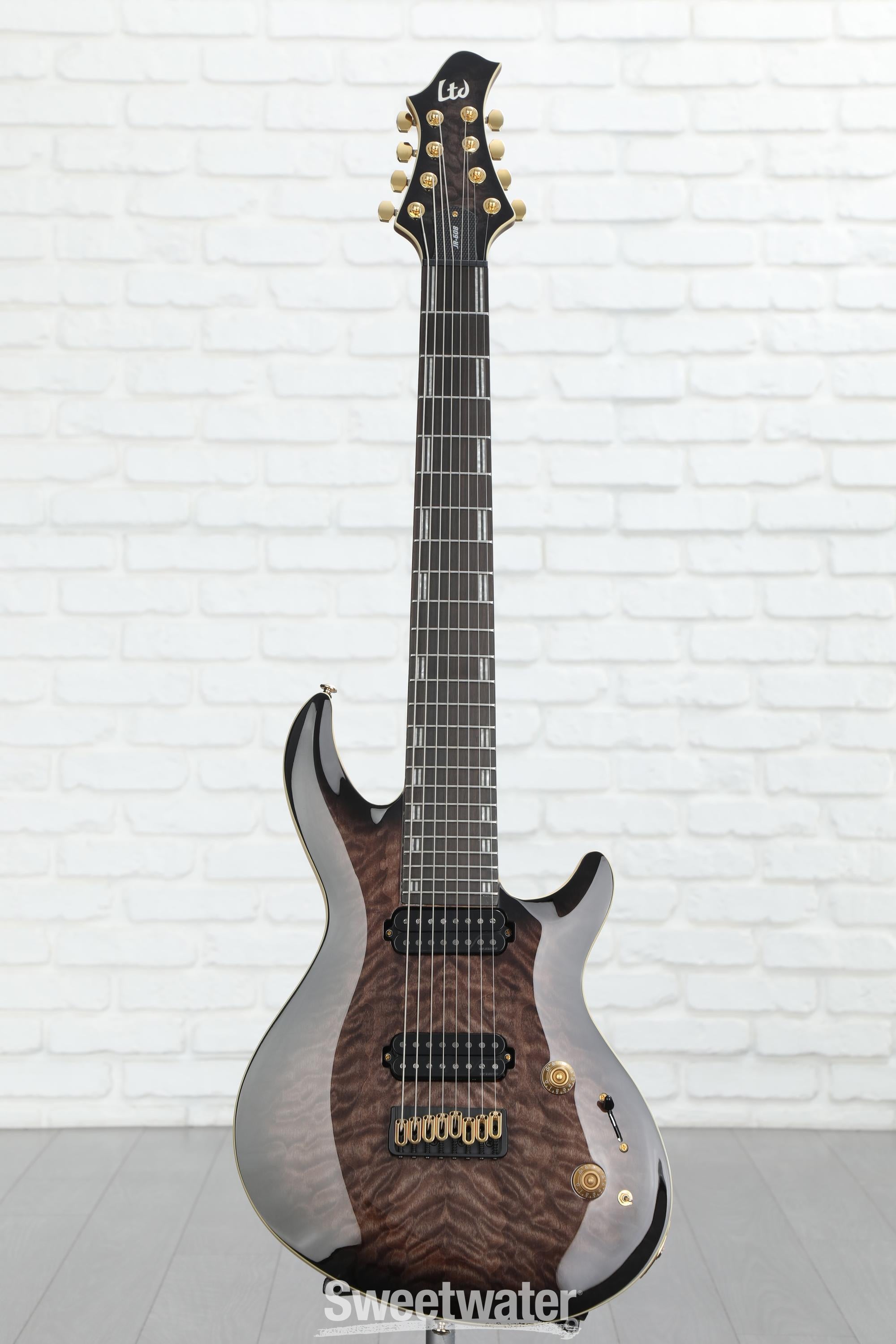 ESP LTD Javier Reyes Signature JR-608 - Faded Blue Sunburst | Sweetwater