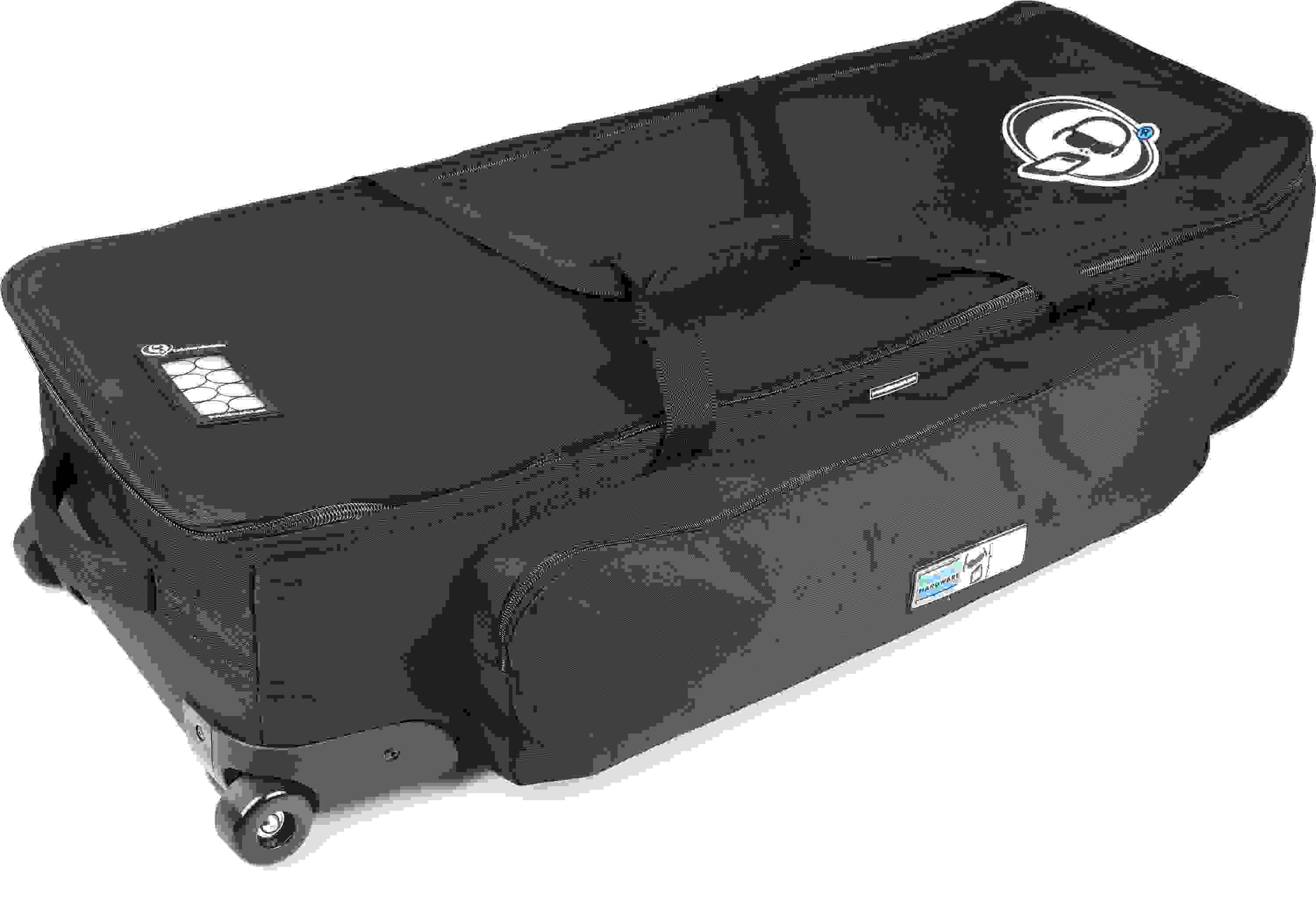 Protection Racket 5038W-09 Drum Hardware Bag with Wheels - 38 x 14 x 10 ...