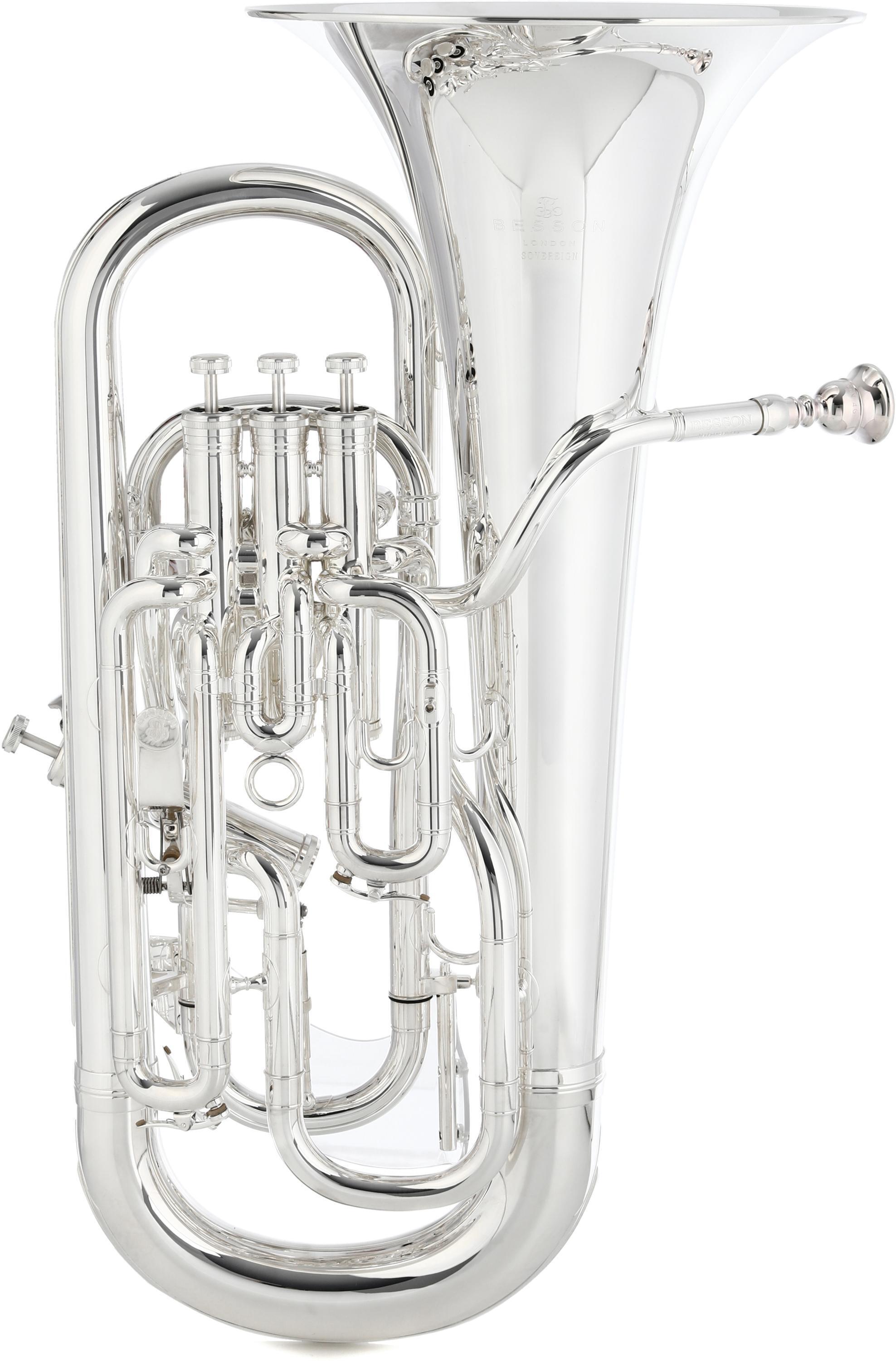 Besson Sovereign 969 Euphonium - Silver-plated | Sweetwater