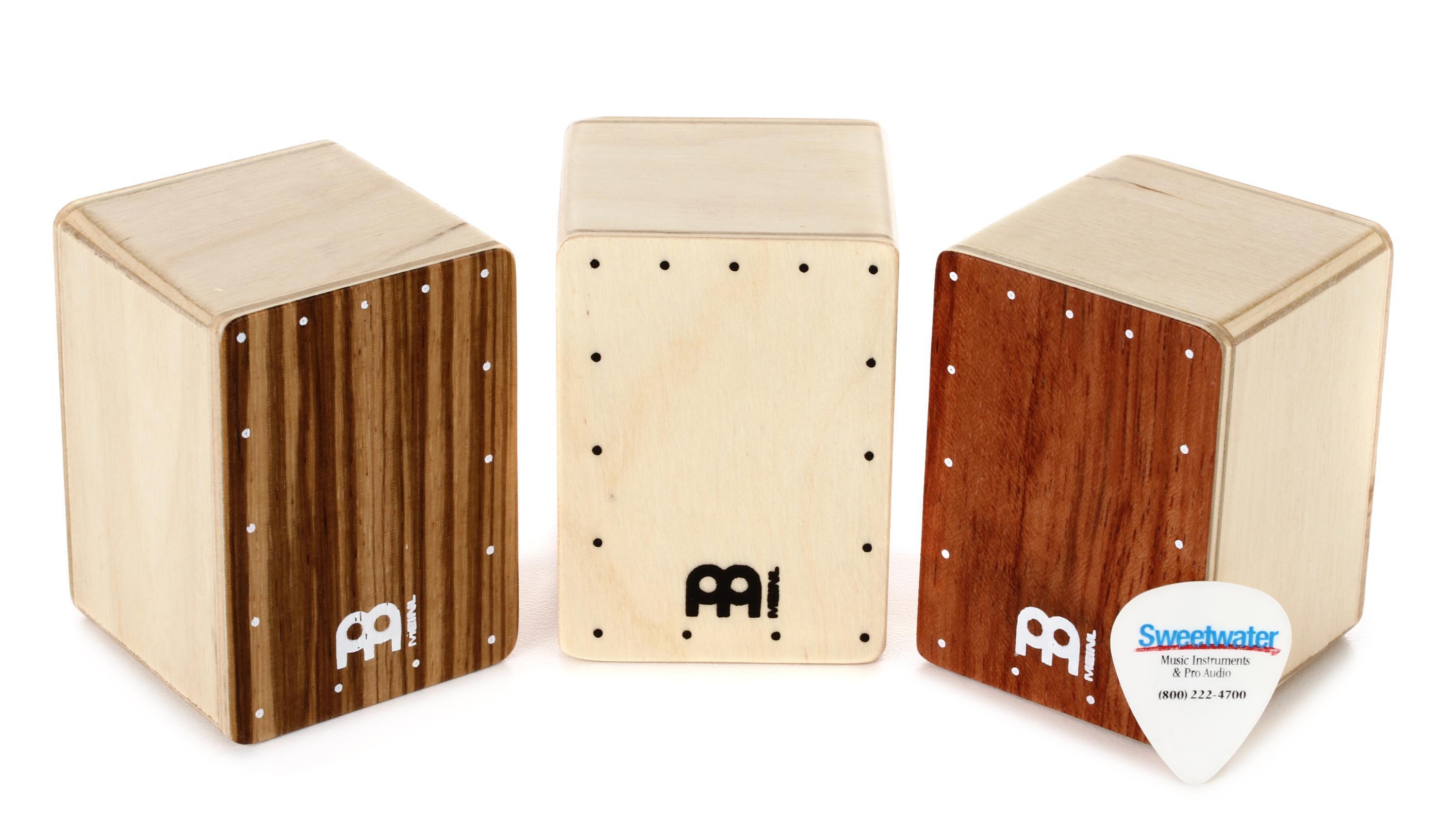 Meinl Percussion Mini Cajon Shaker Set (3-pack) | Sweetwater