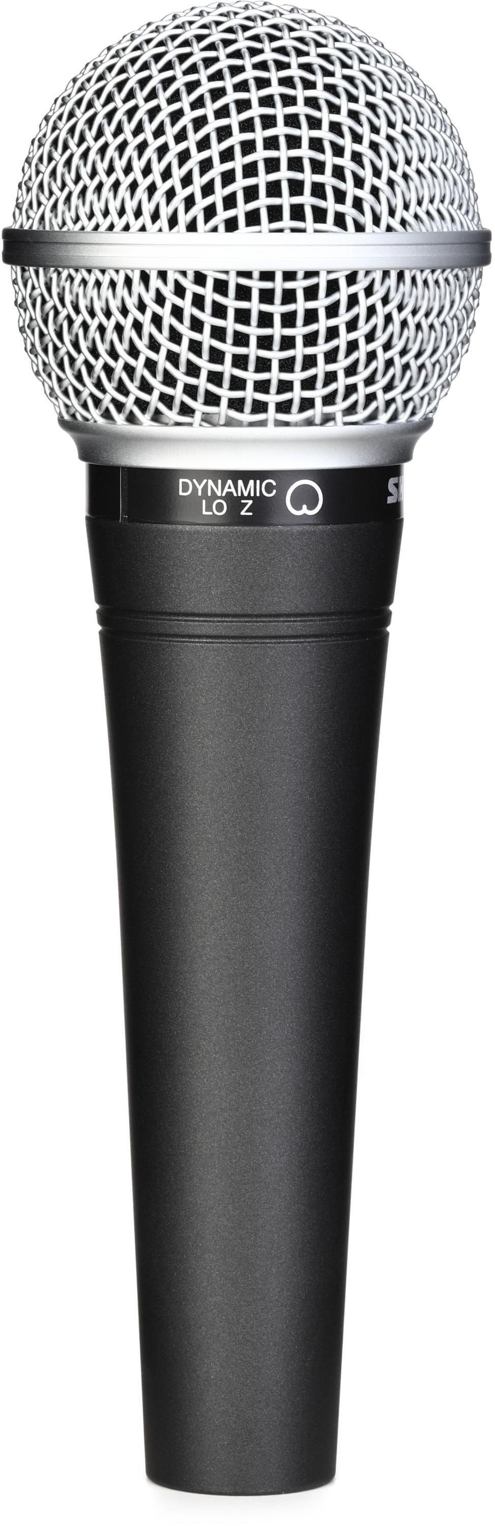 Shure SM48 Cardioid Dynamic Handheld Vocal Microphone | Sweetwater