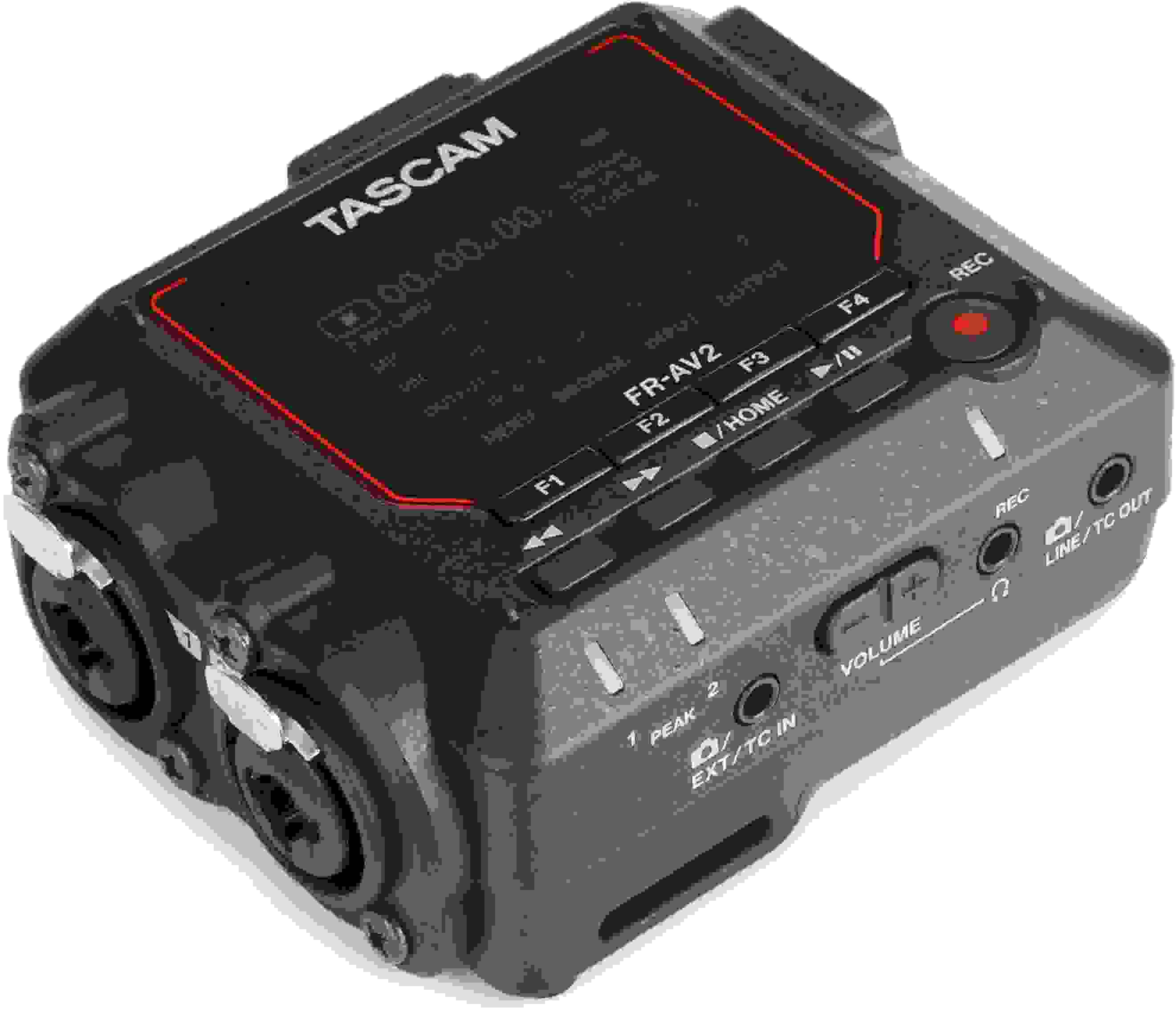 TASCAM FR-AV2 32-bit Field Recorder/Timecode Generator | Sweetwater