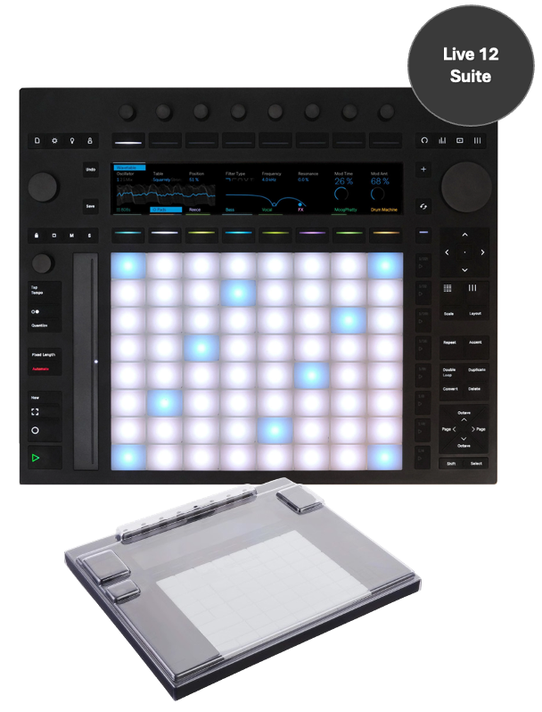 Ableton Push 3 Standalone with Decksaver - Live 12 Suite Edition | Sweetwater
